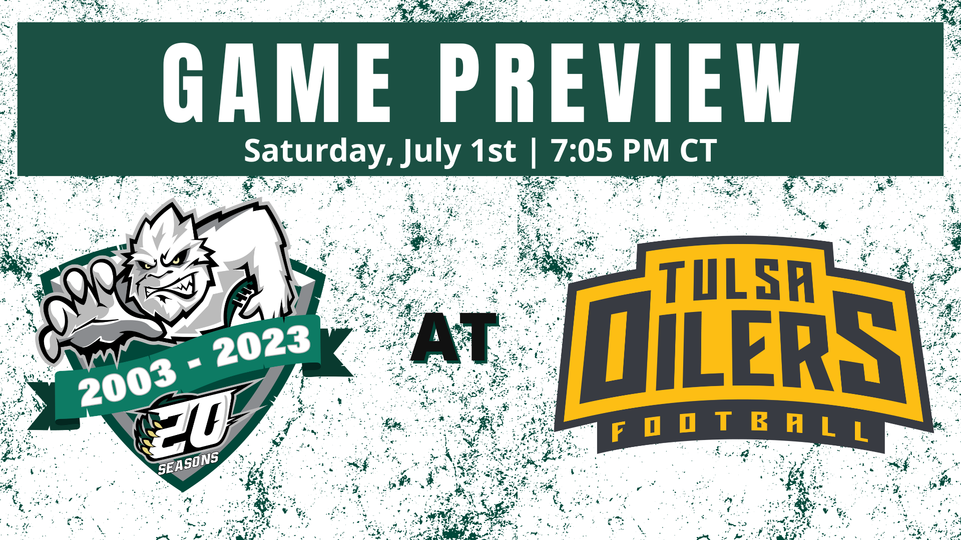 Game Preview: Green Bay at Tulsa - Green Bay Blizzard