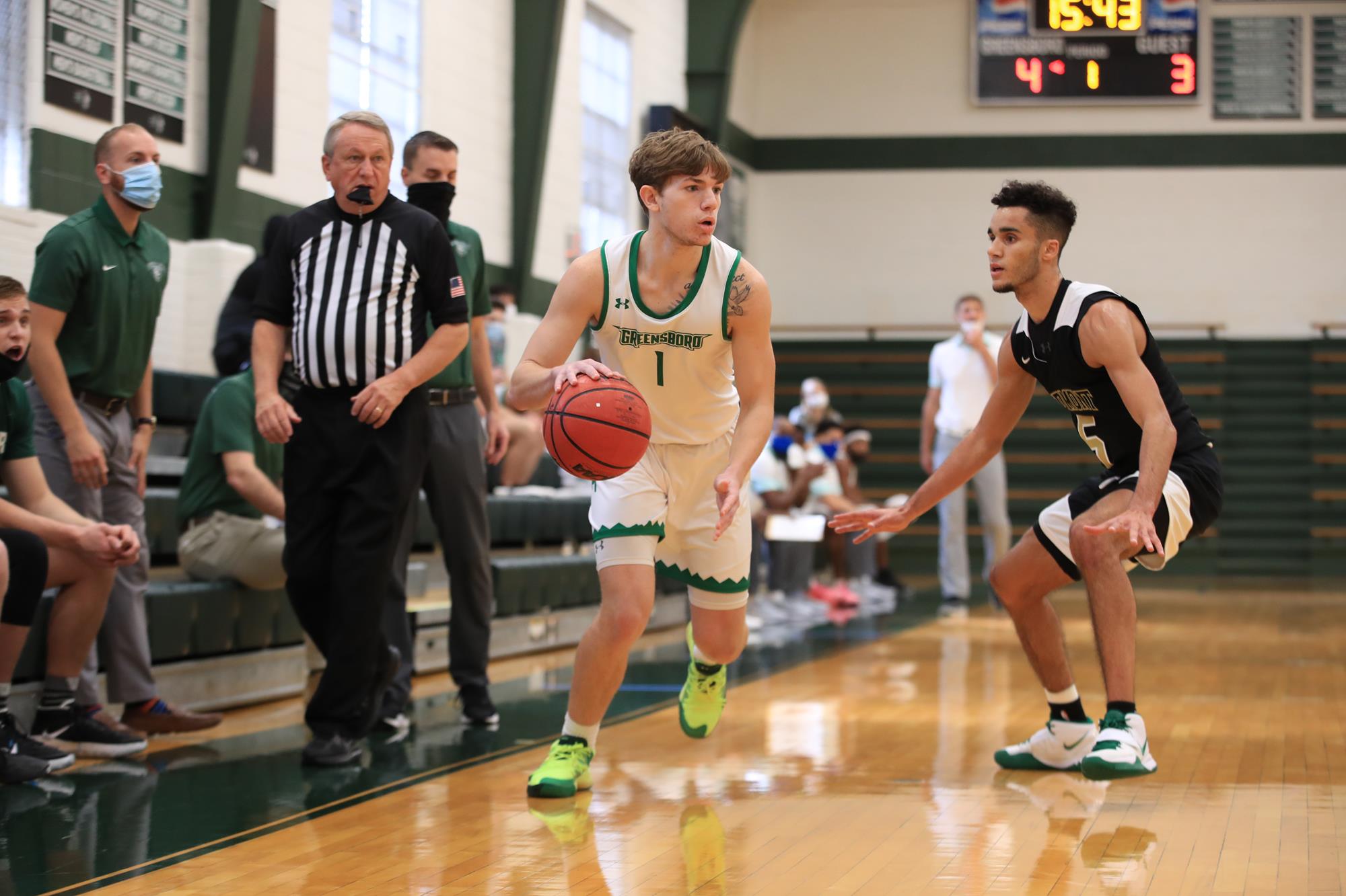 Zach Moser - 2021-22 - Men's Basketball - Greensboro College Athletics