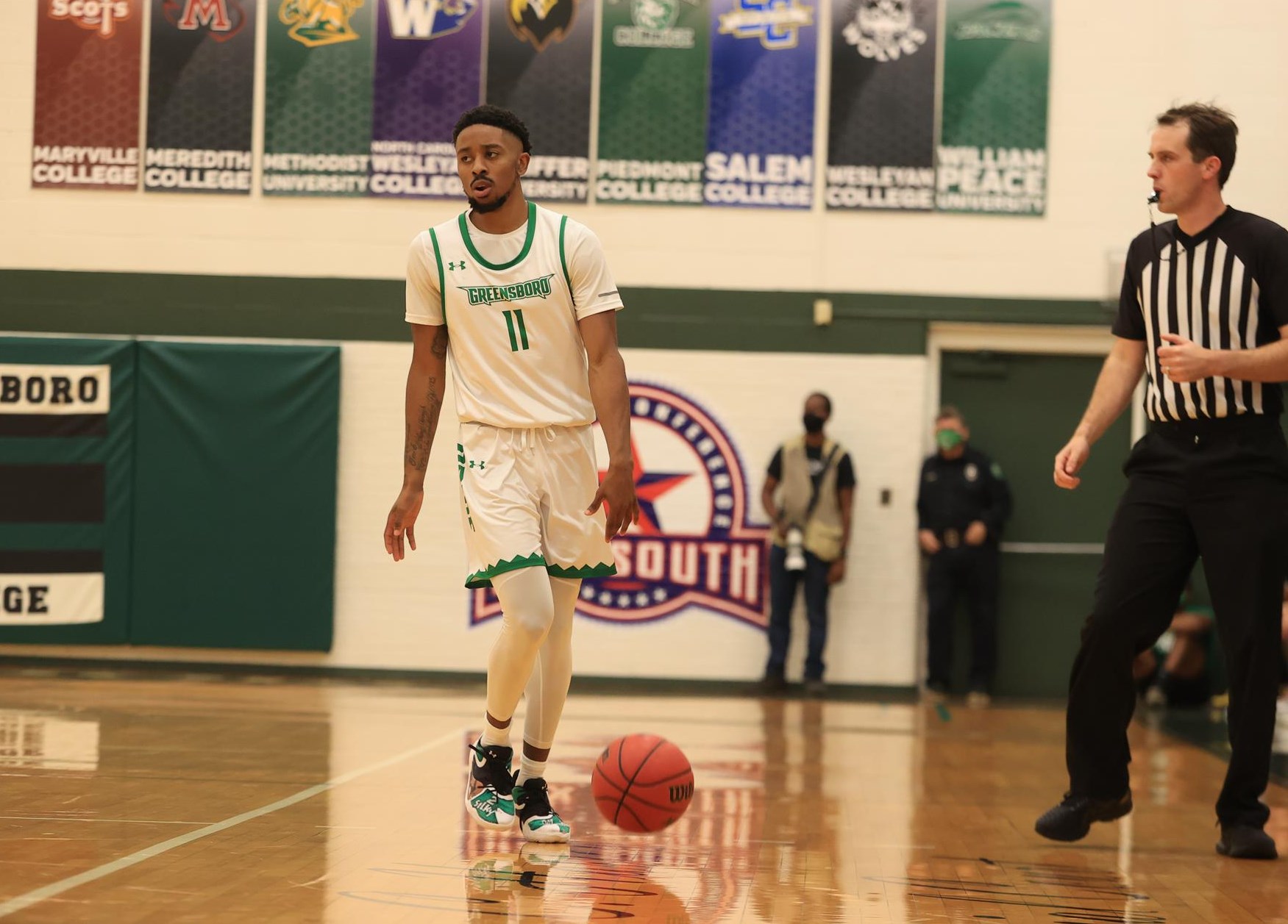 Greensboro Basketball outlasts Methodist - Greensboro College Athletics