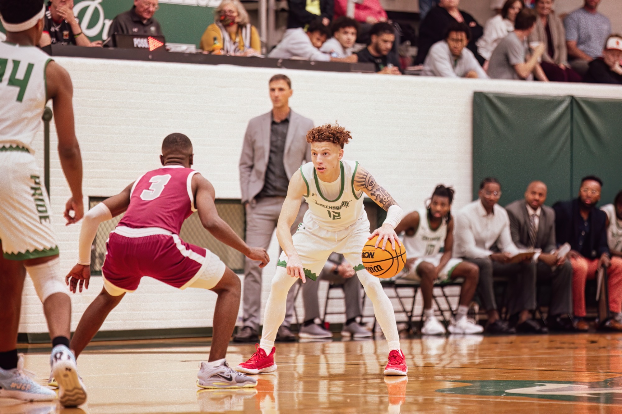 Greensboro opens the season with a win over Hampden-Sydney 82-77 ...