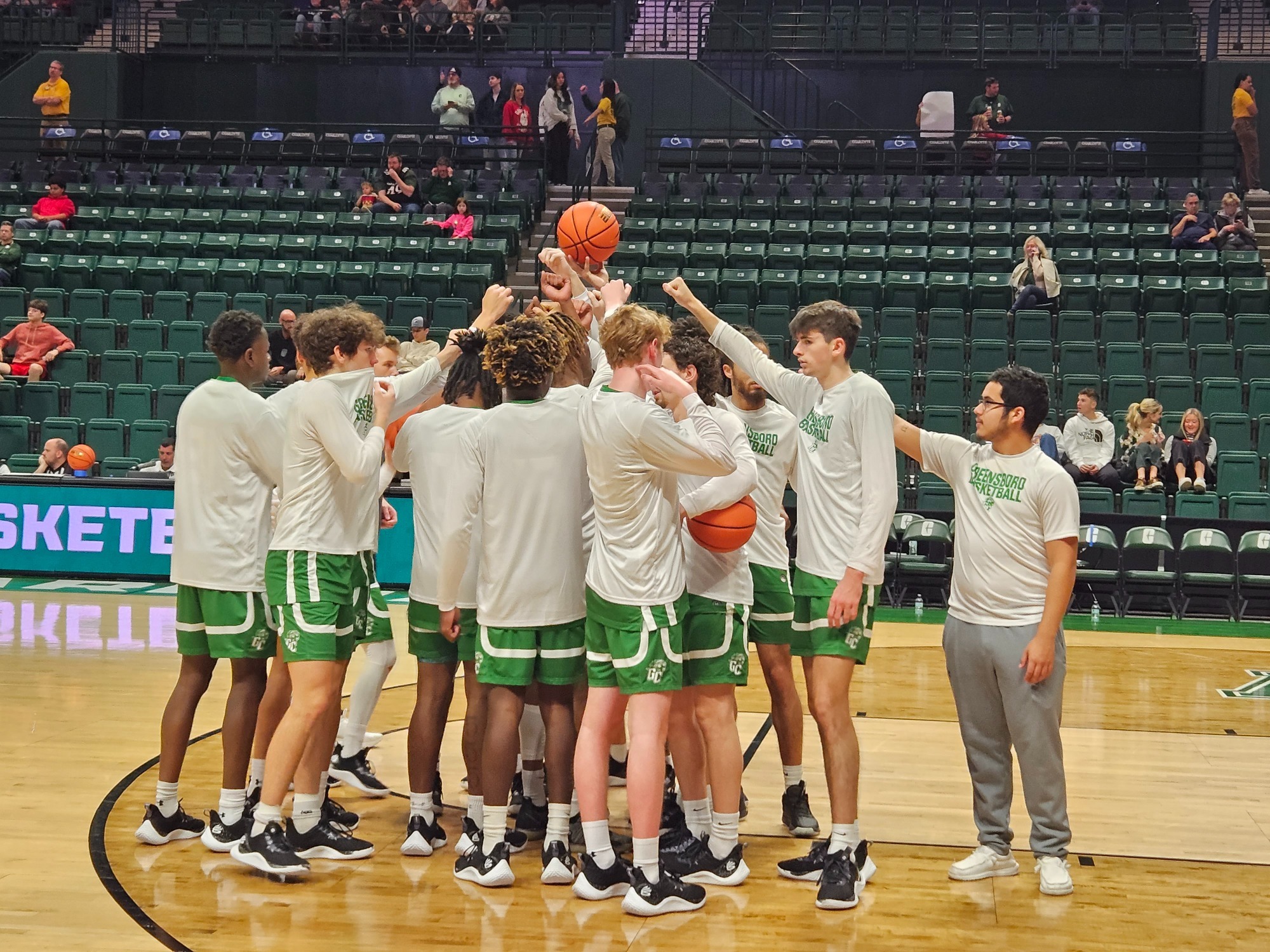 Men's Basketball Plays Exhibition at Charlotte - Greensboro College ...