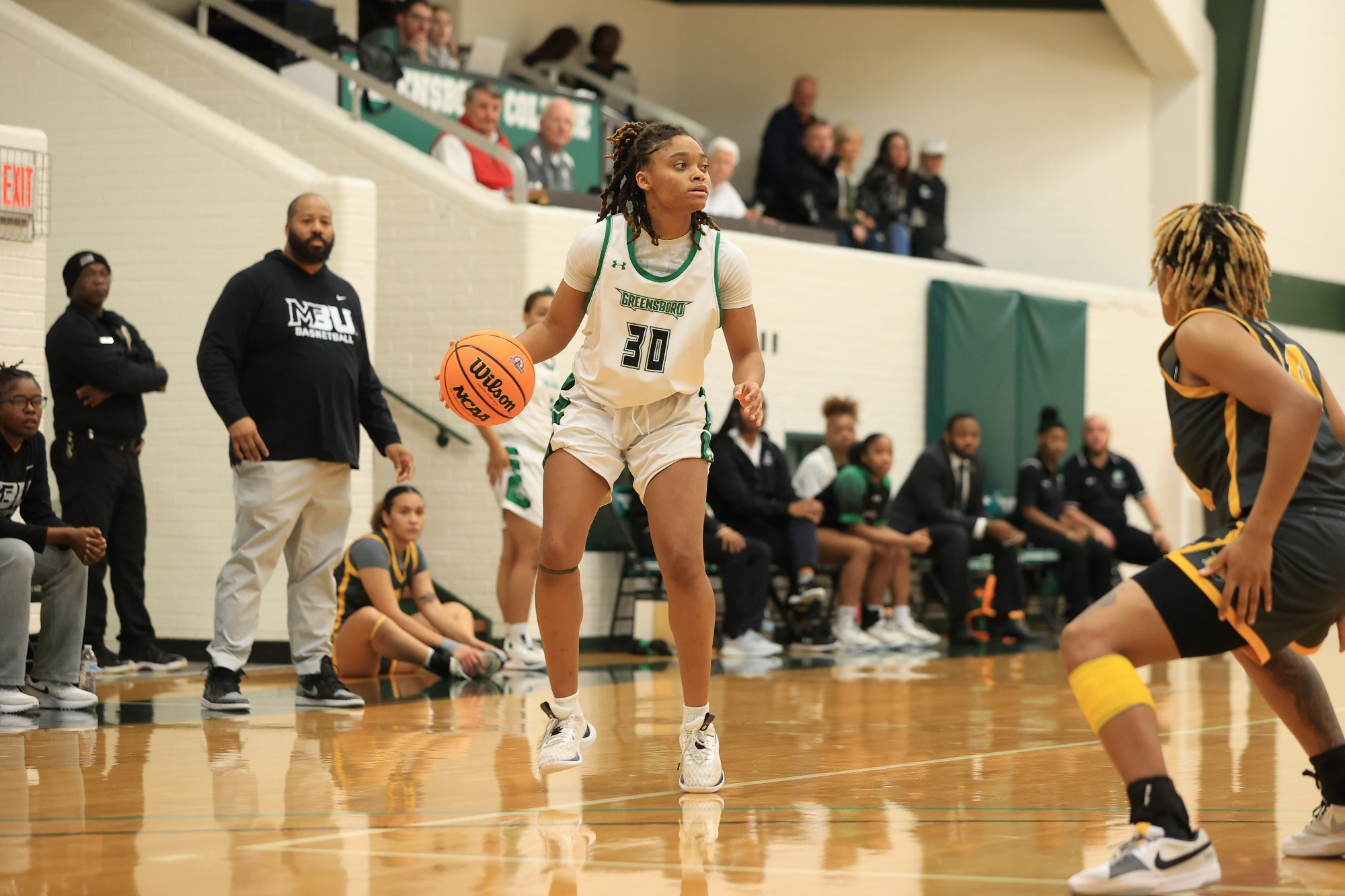 Women's Basketball Comes From Behind to Beat Salem, 62-56 - Greensboro ...