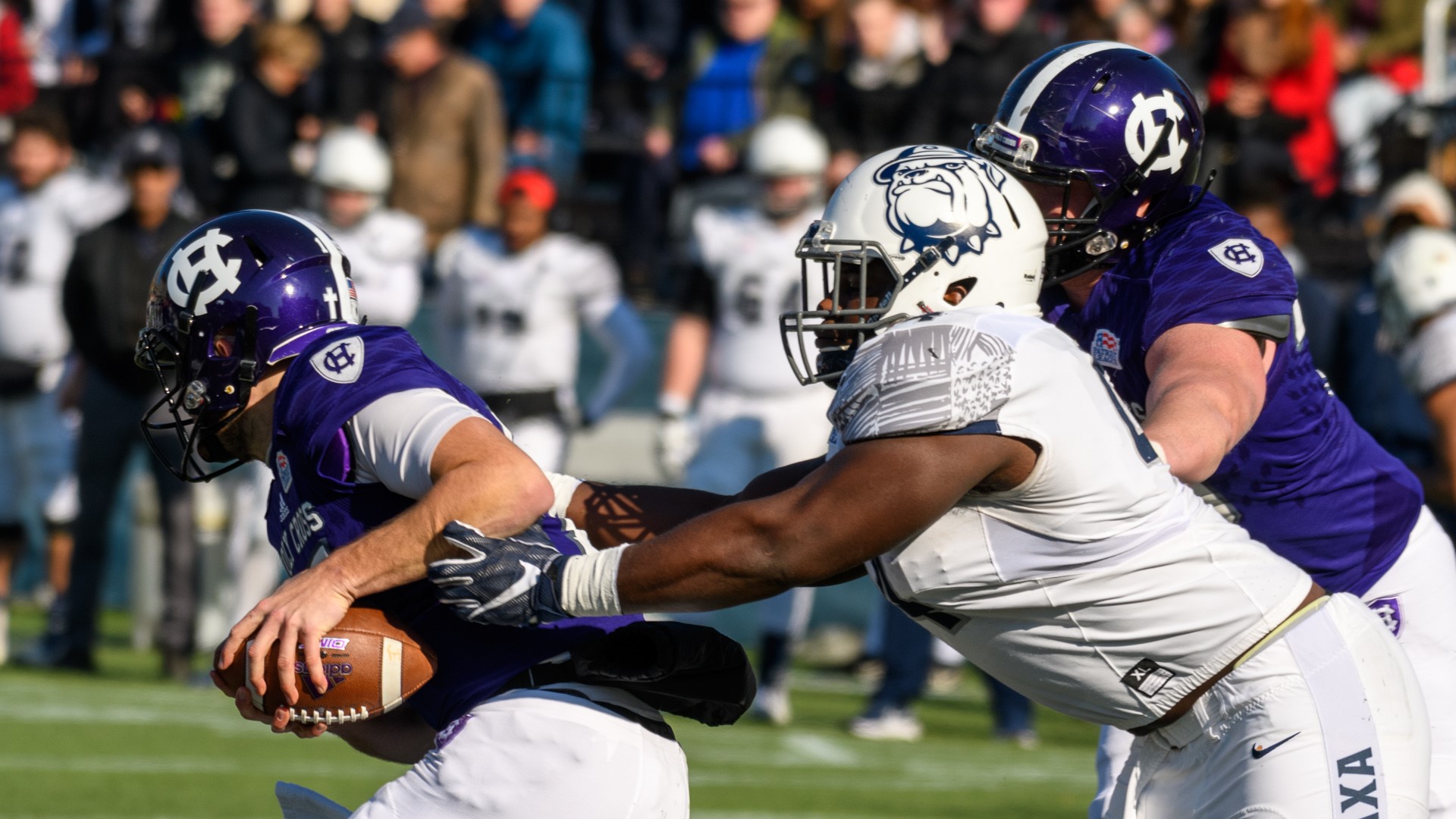Hoyas Come Up Short in Regular Season Finale Against Holy Cross ...
