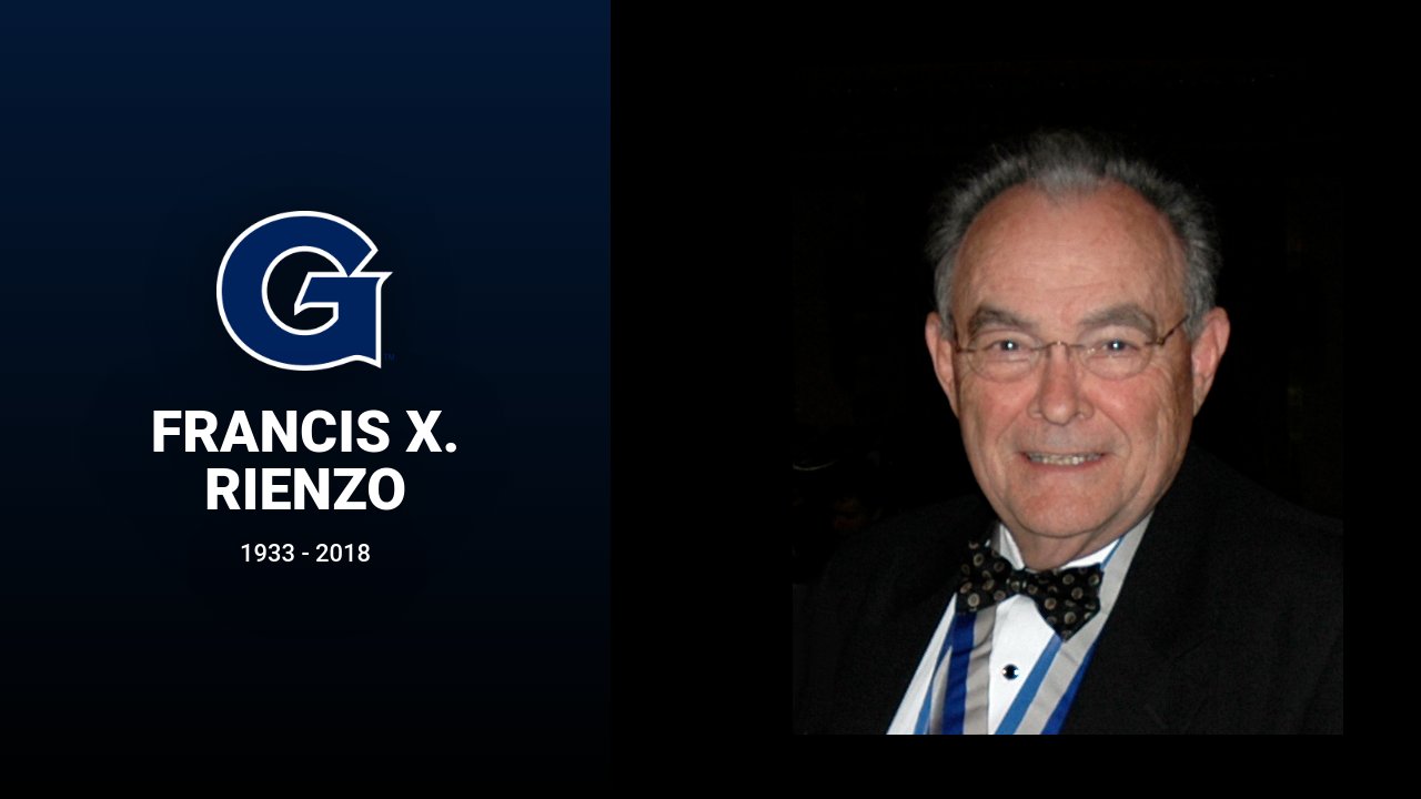 Former Director of Athletics Frank Rienzo Passes Away - Georgetown ...