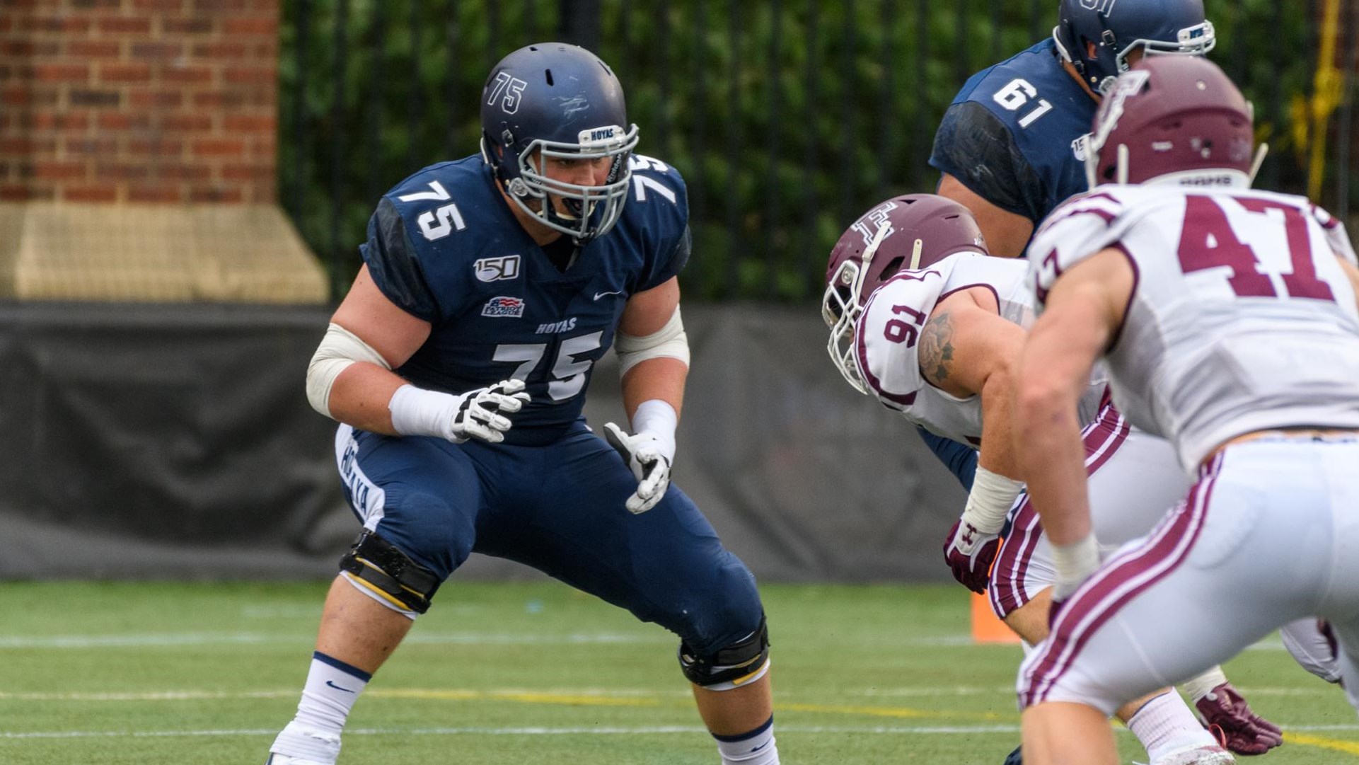 TJ Thomas - Football - Georgetown University Athletics