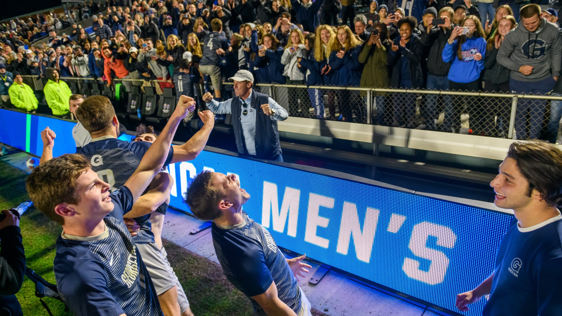 University Rally Celebrates Men’s Soccer Team’s First NCAA Championship ...