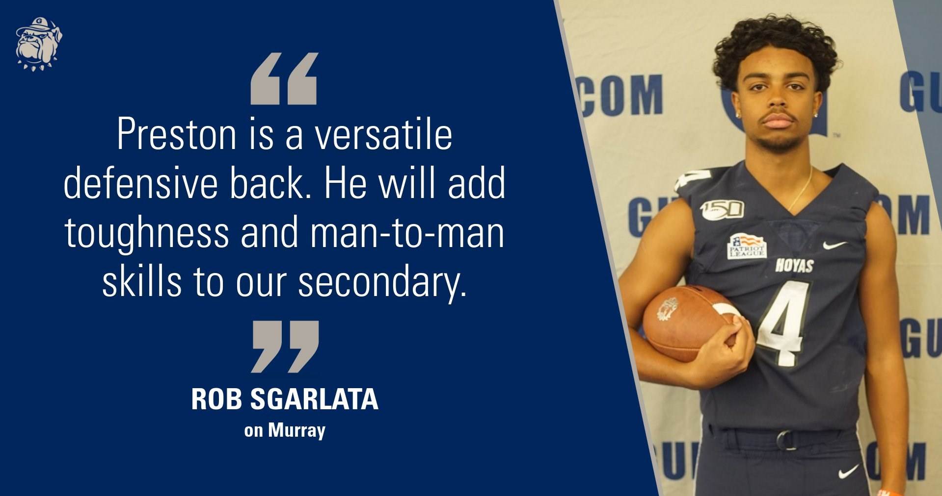 Preston Murray - Football - Georgetown University Athletics