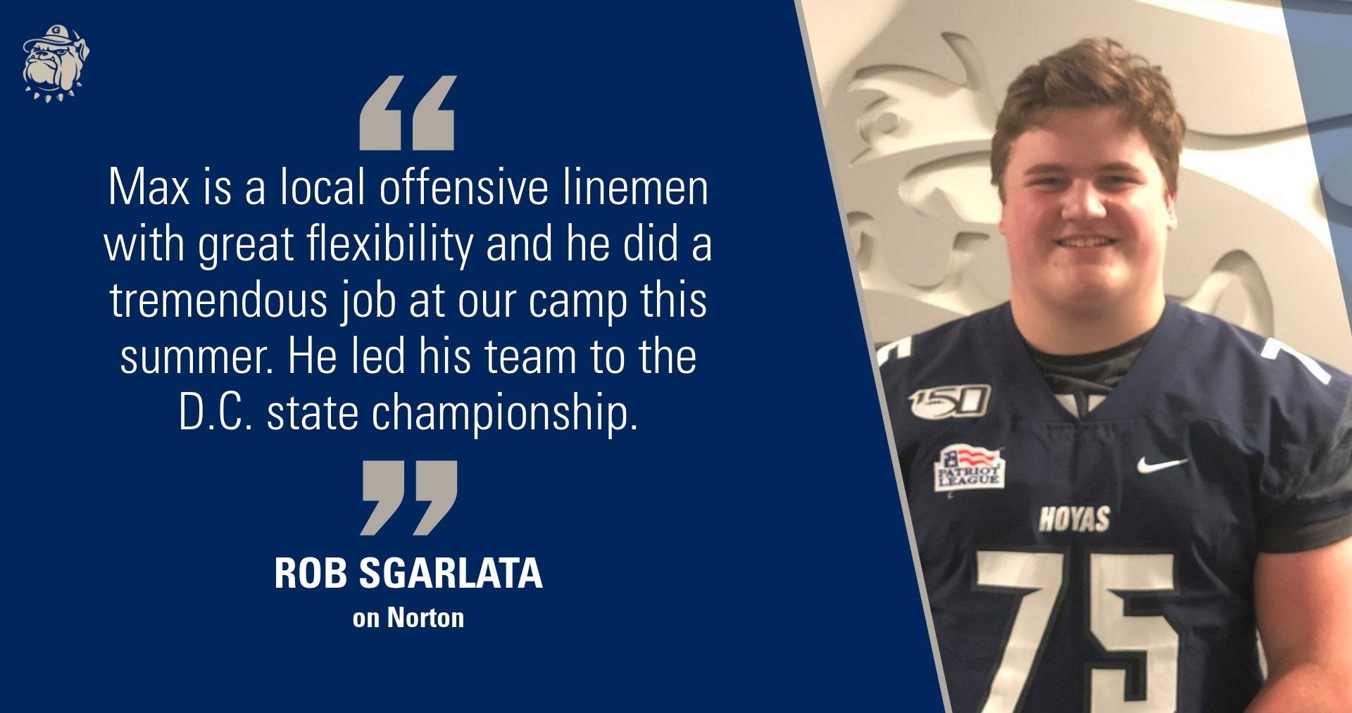 Max Norton - Football - Georgetown University Athletics
