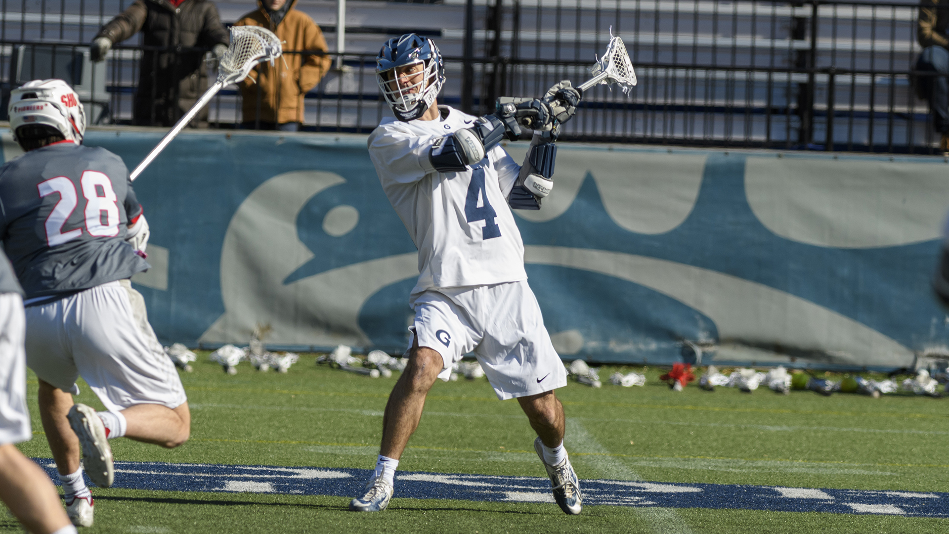 No. 16/18 Georgetown Edged by No. 9/7 Towson - Georgetown University ...