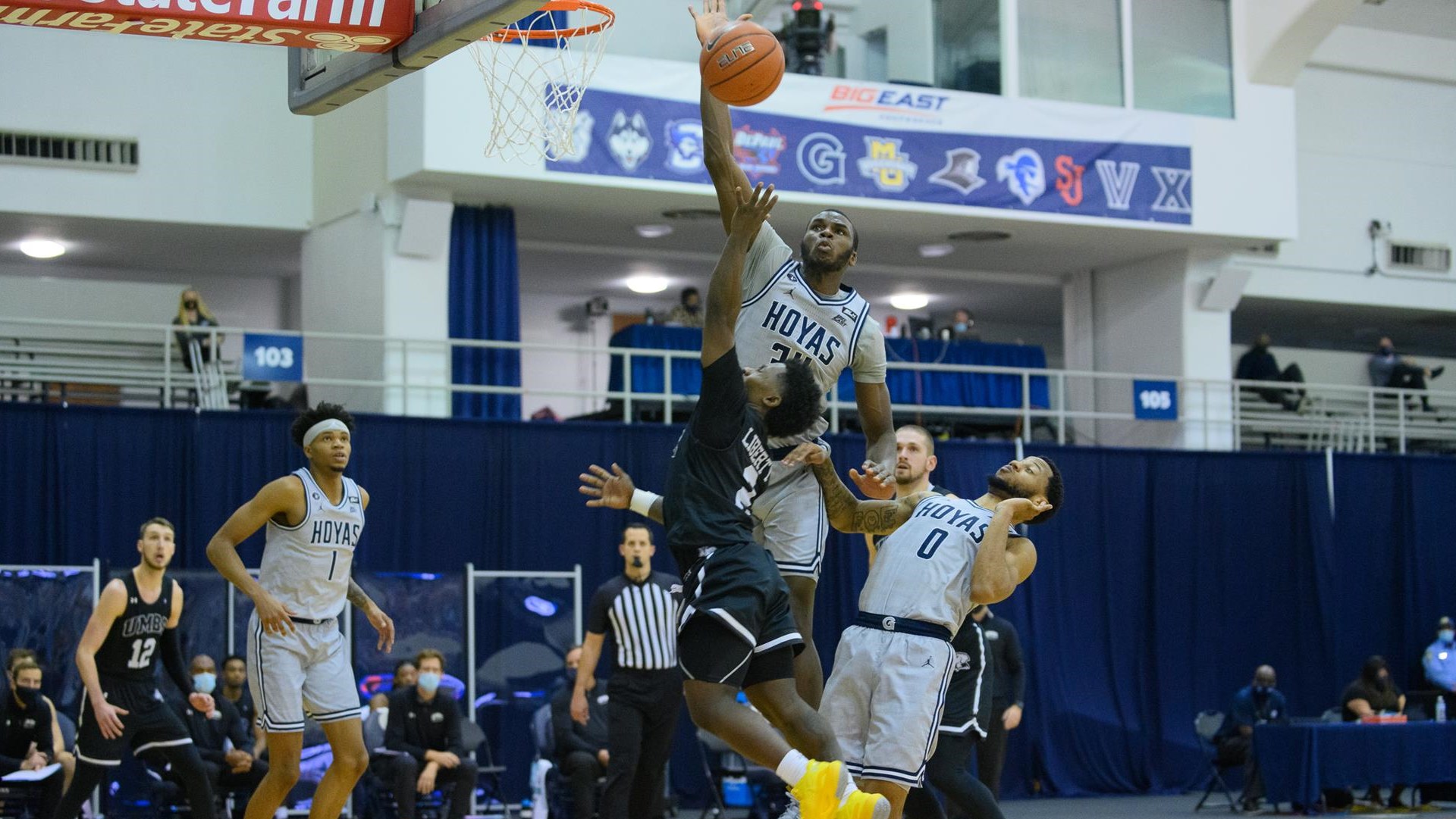 Georgetown Men’s Basketball Tops UMBC in 2020-21 Season Opener ...