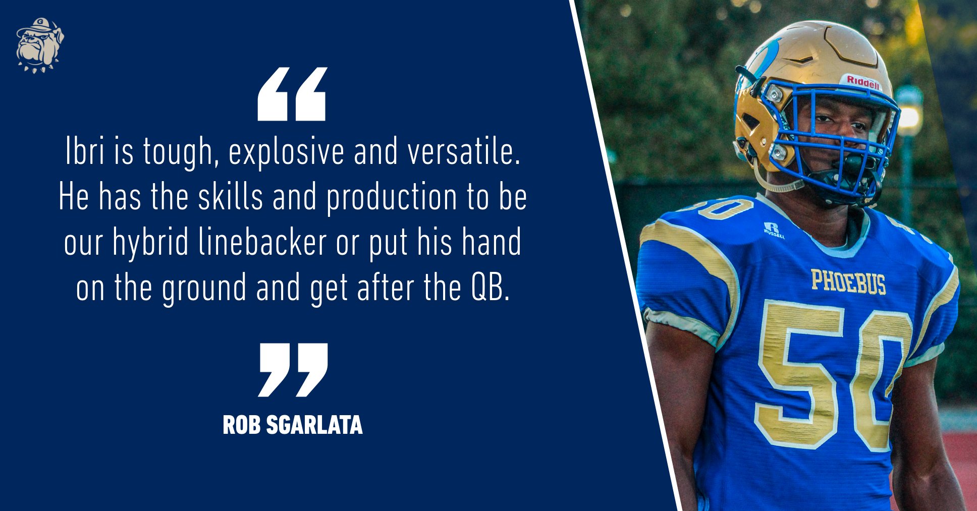 Ibri Harrell - Football - Georgetown University Athletics