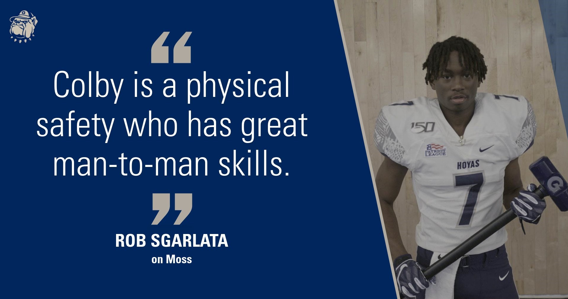 Colby Moss - Football - Georgetown University Athletics