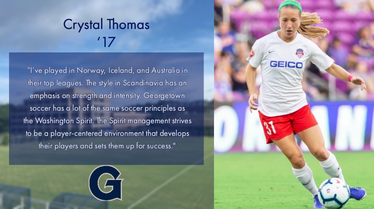 Hoyas in the Pros: Crystal Thomas - Georgetown University Athletics