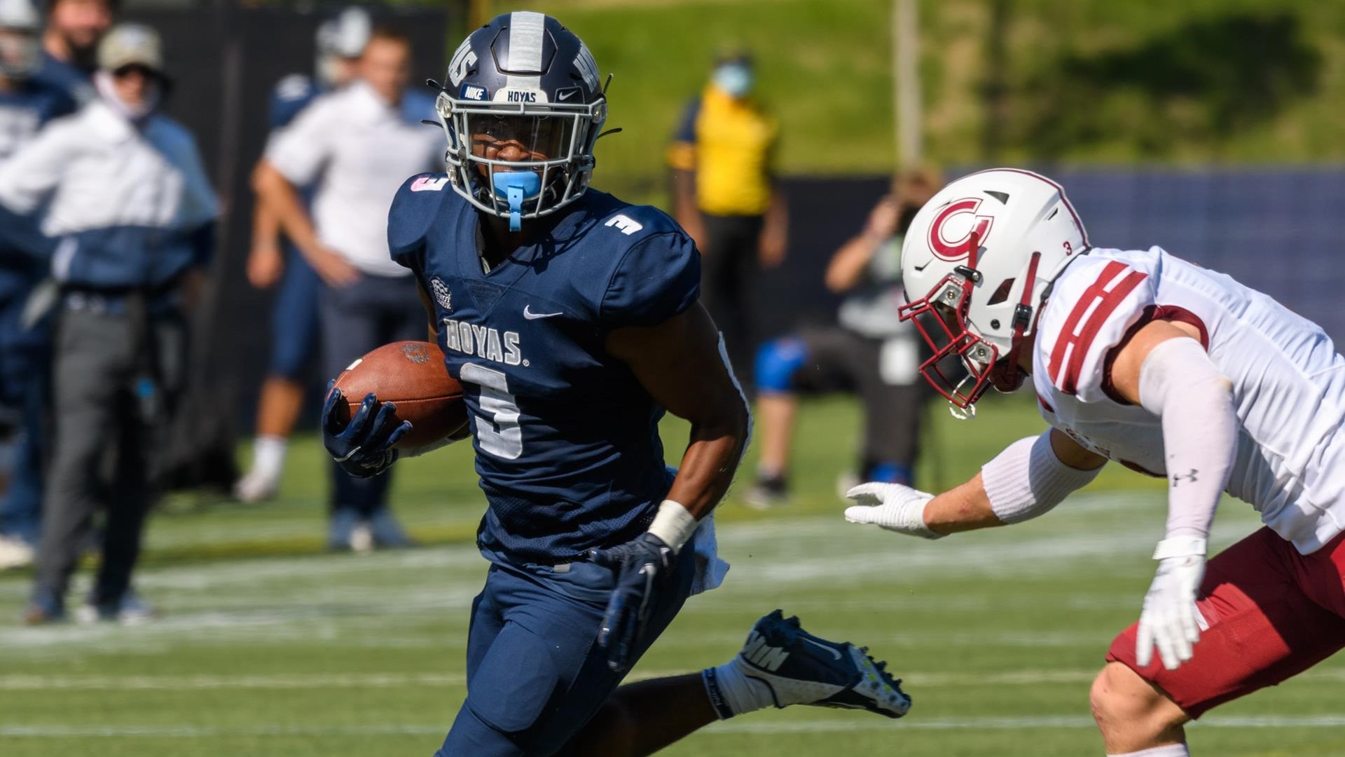 Joshua Tomas - Football - Georgetown University Athletics