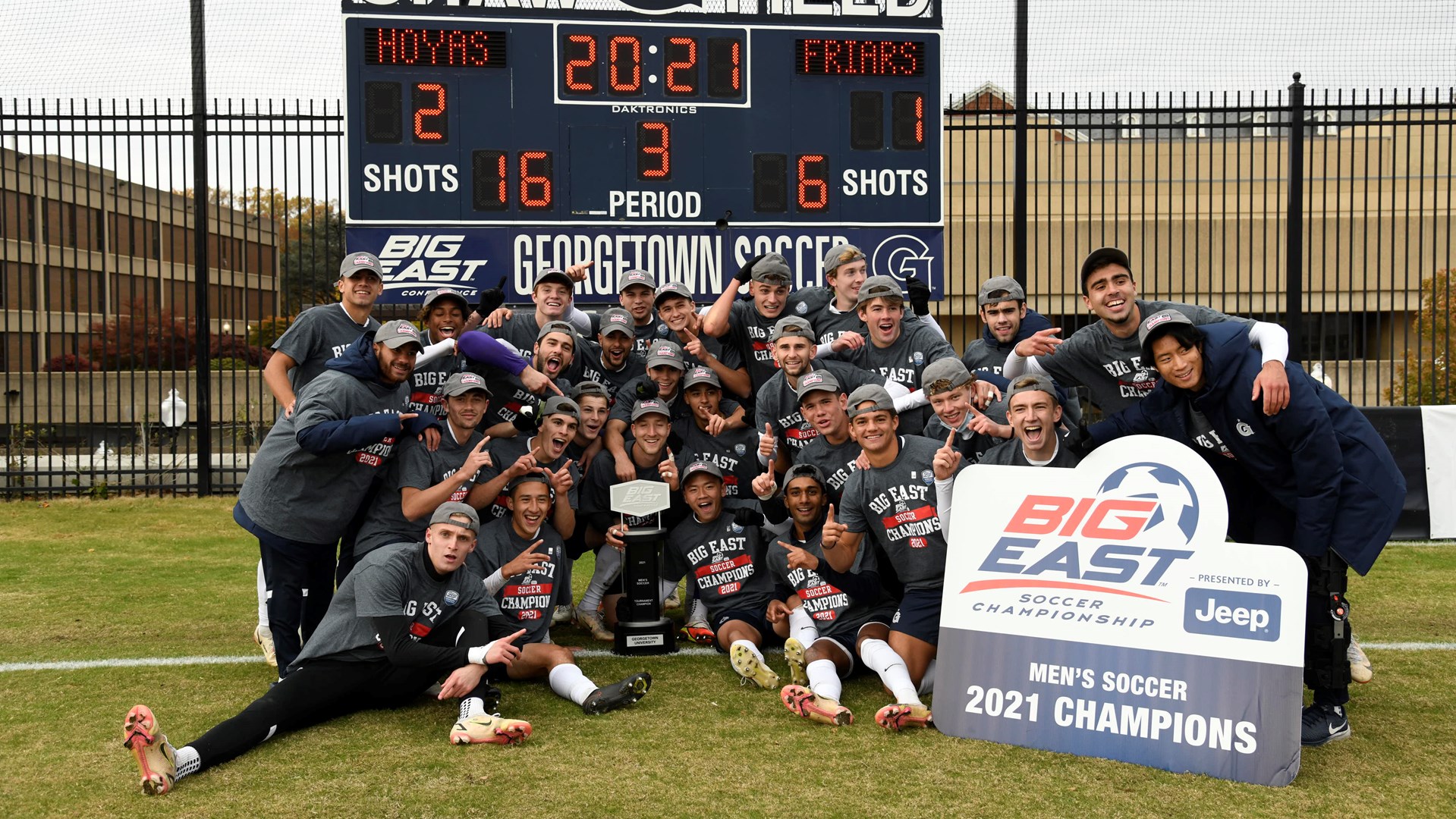 Georgetown Wins BIG EAST Championship on Golden Goal - Georgetown ...