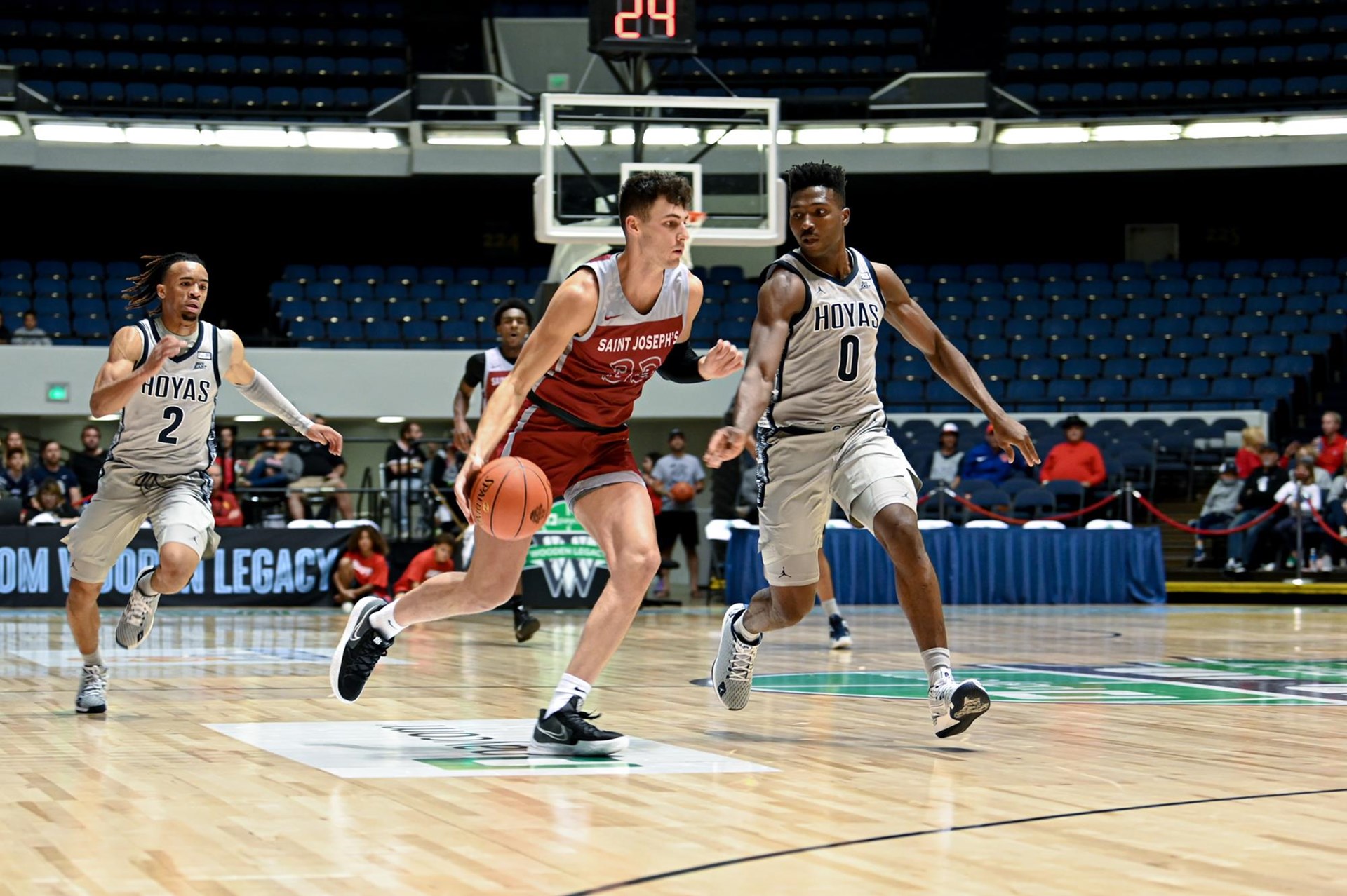 Kaiden Rice’s 19-Point Second Half Not Enough Against Saint Joseph’s ...