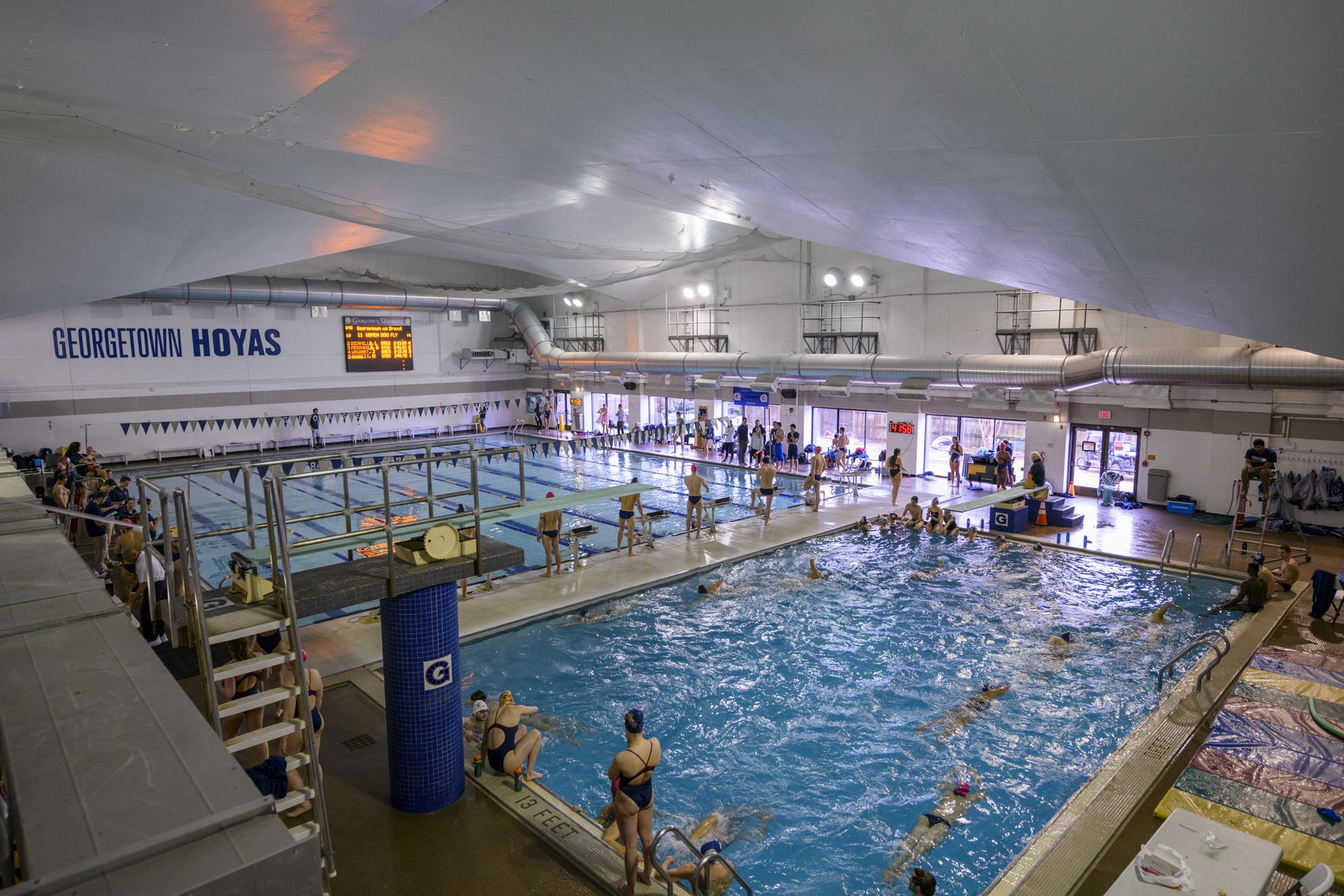 Swimming & Diving Travels to Fordham - Georgetown University Athletics