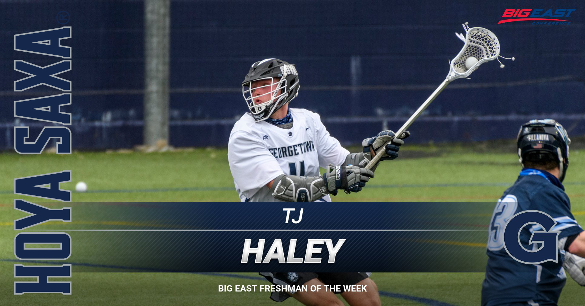TJ Haley Earns Sixth BIG EAST Freshman of the Week Accolade ...