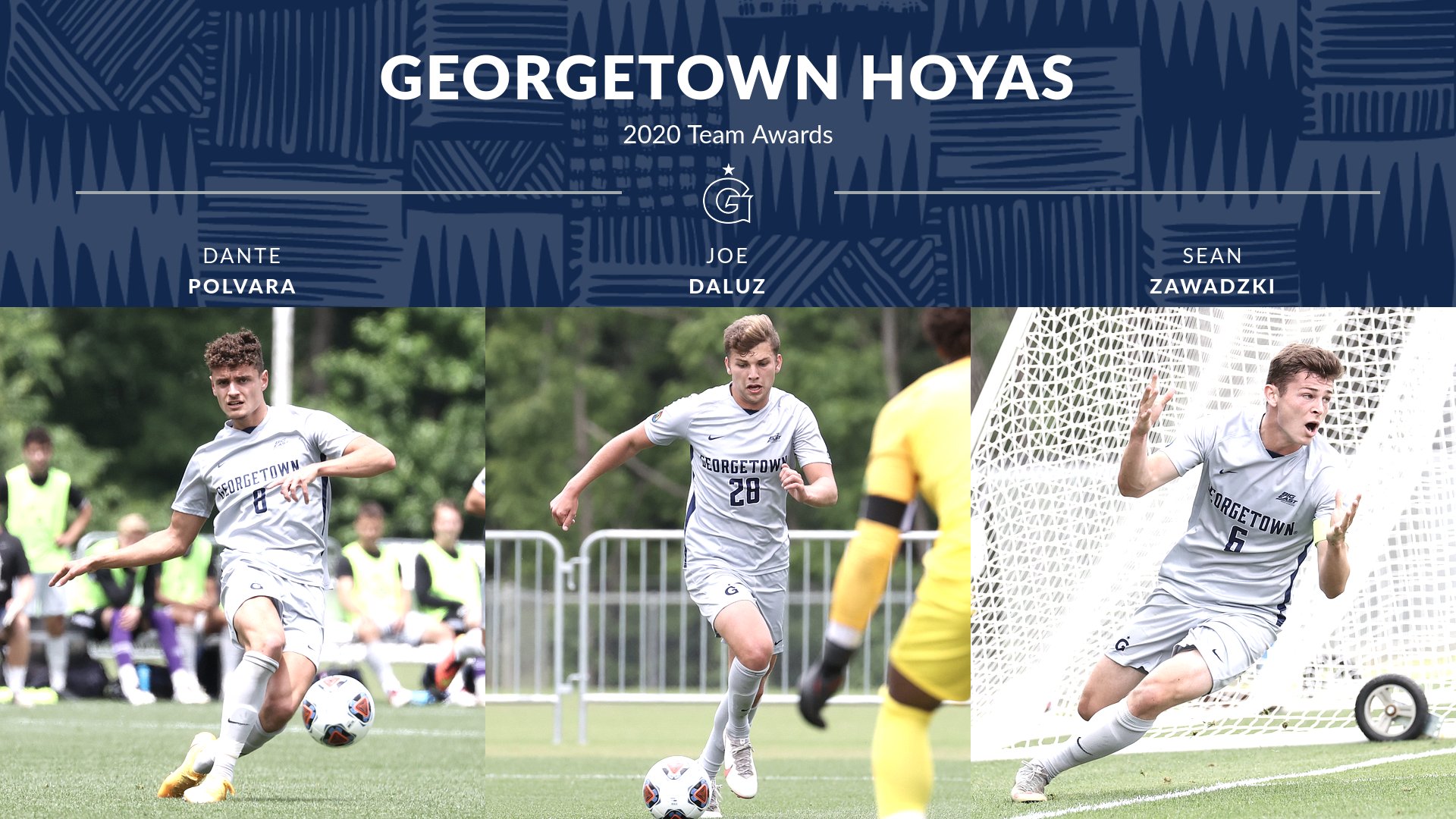 Men’s Soccer Announces Team Awards - Georgetown University Athletics