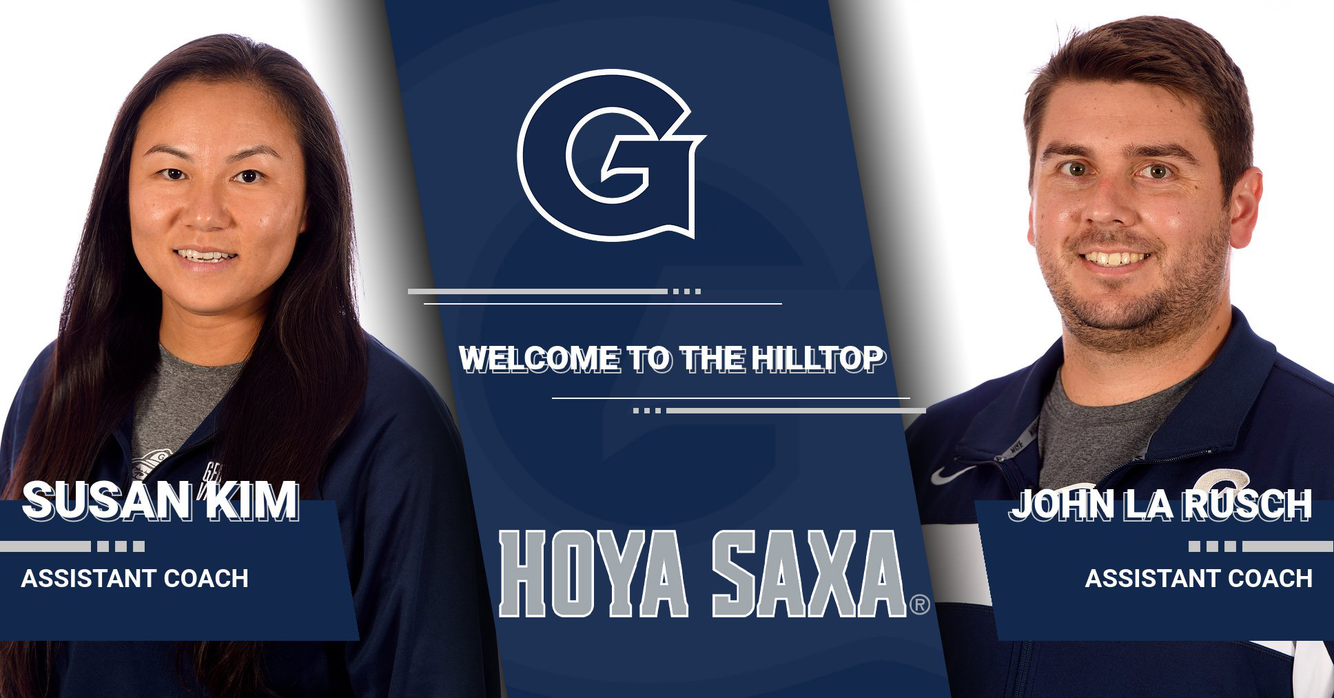 Susan Kim, John La Rusch Join Volleyball Staff - Georgetown University ...