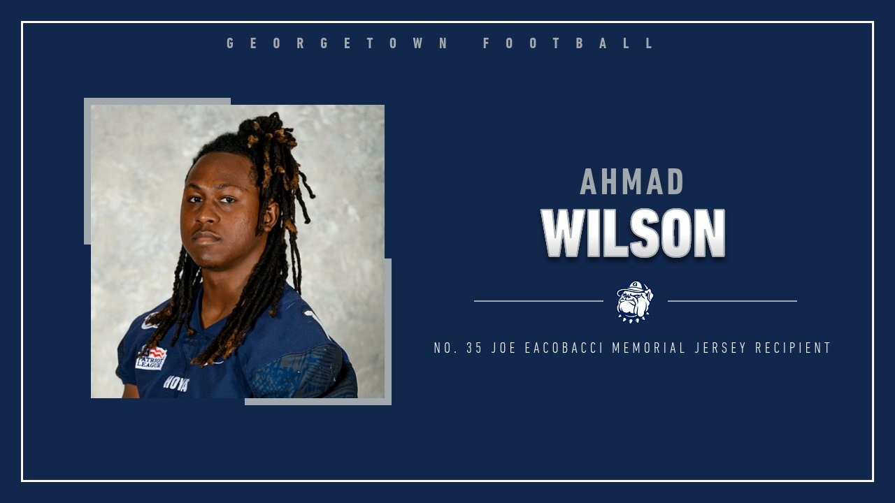 Ahmad Wilson Selected as 2021 Joe Eacobacci Memorial Jersey Recipient ...