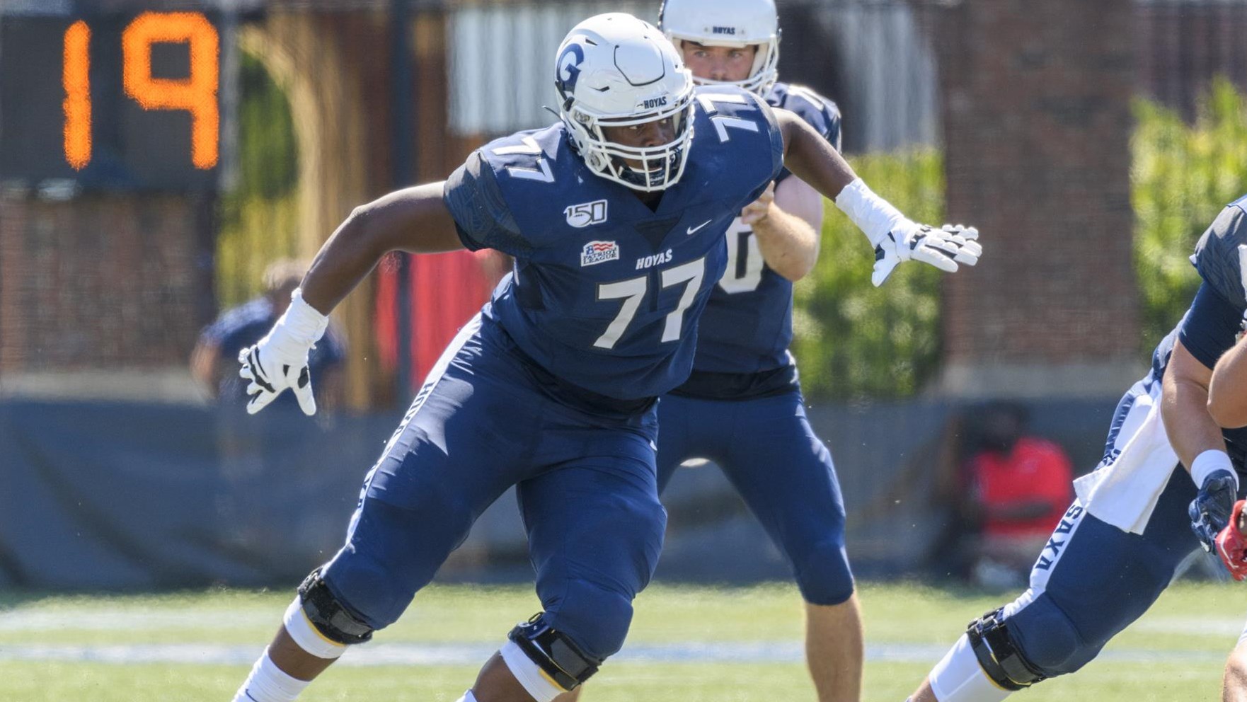 2021 Positional Preview: Offensive Line - Georgetown University Athletics