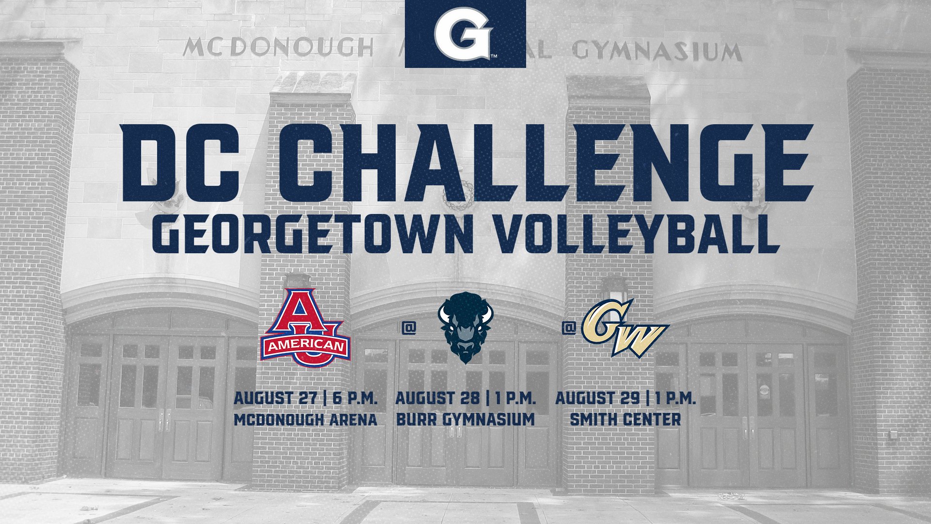Volleyball Opens 2021 Campaign with DC Challenge - Georgetown ...