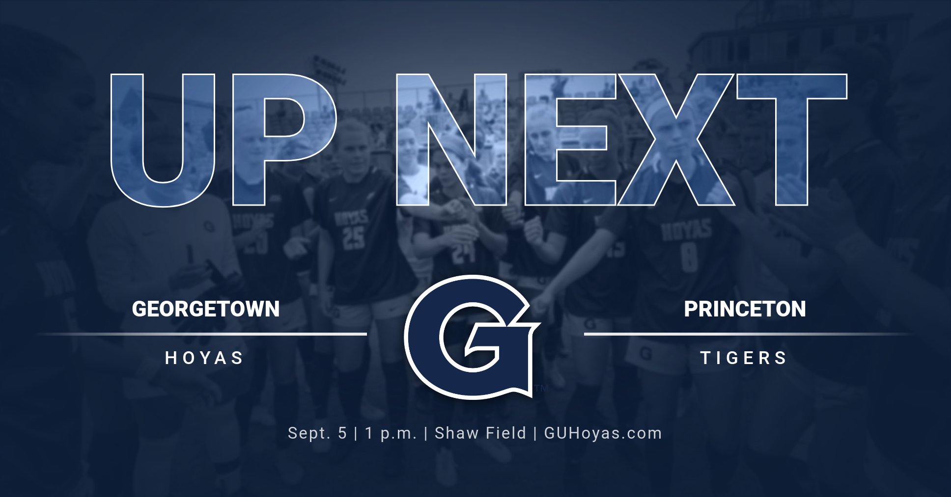 Hoyas Welcome the Tigers to Shaw Field Sunday - Georgetown University ...