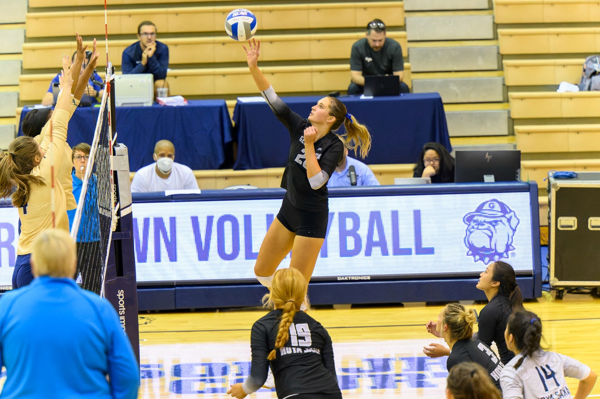 Hoyas Fall to St. John’s in Five Sets - Georgetown University Athletics
