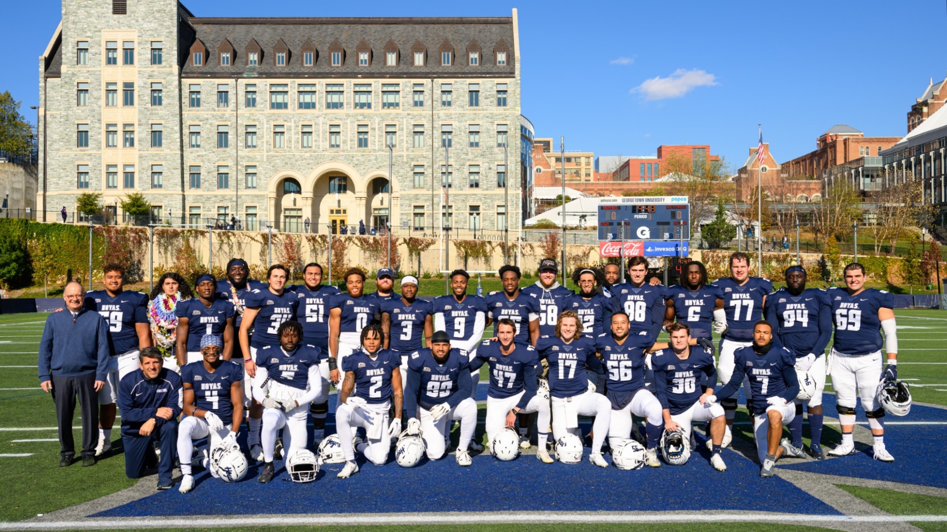 Tomas and Holley Make History on Senior Day as Football Falls to No. 6 ...