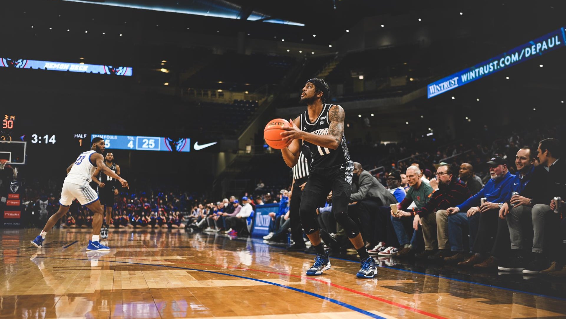 Kaiden Rice - Men's Basketball - Georgetown University Athletics