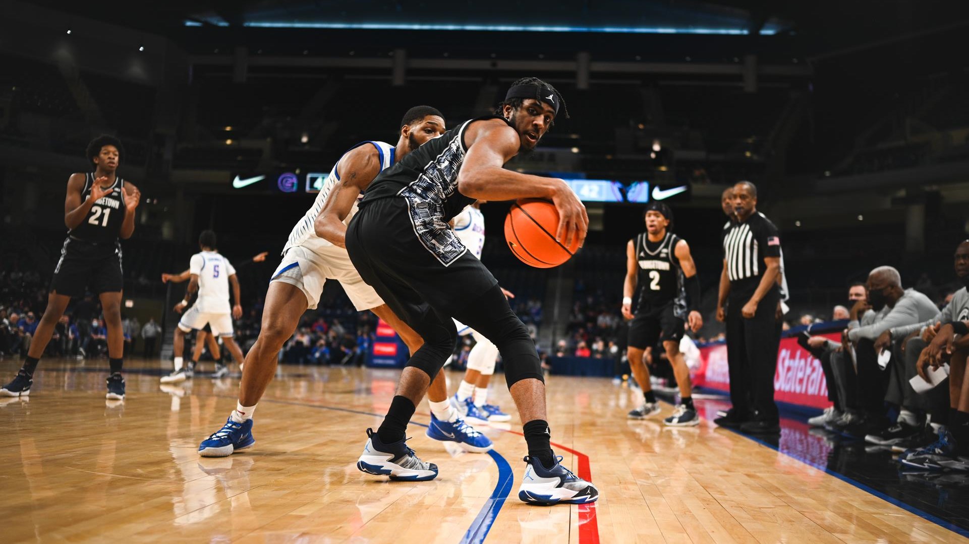 Kaiden Rice - Men's Basketball - Georgetown University Athletics