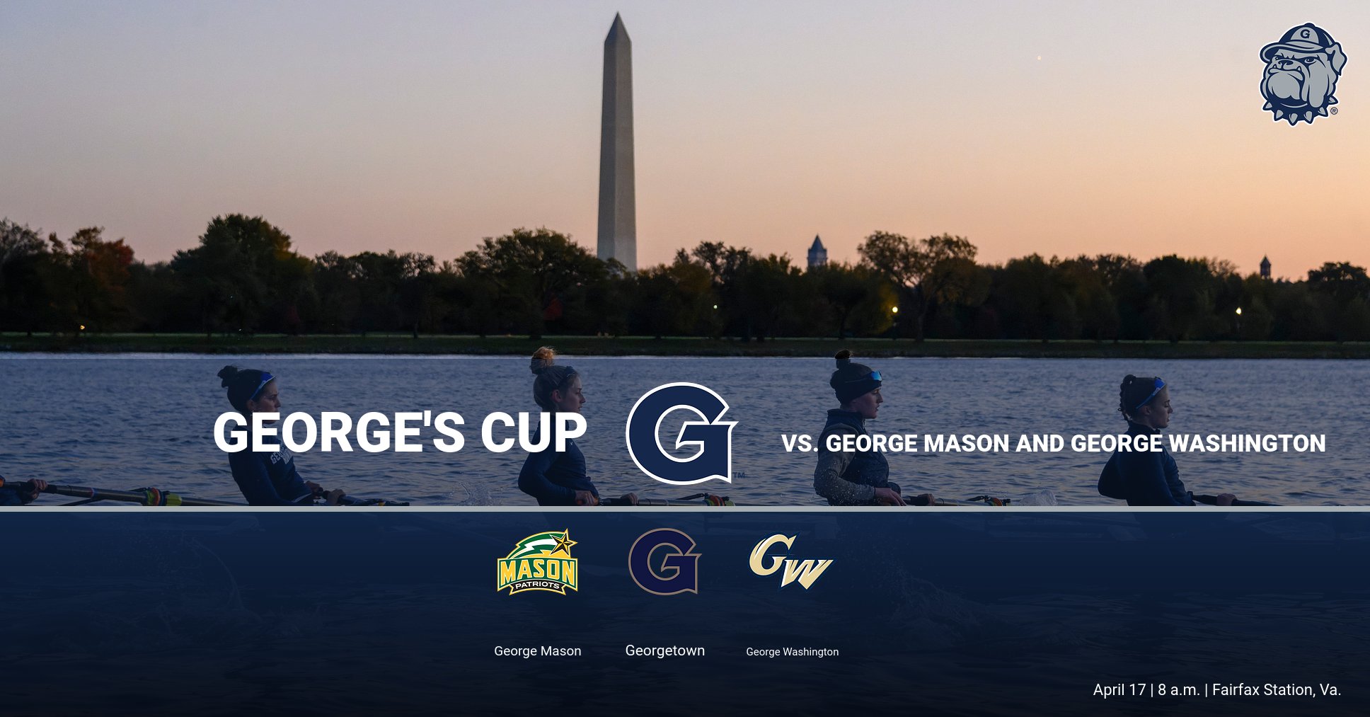 Openweight Rowing Heads to George's Cup - Georgetown University Athletics