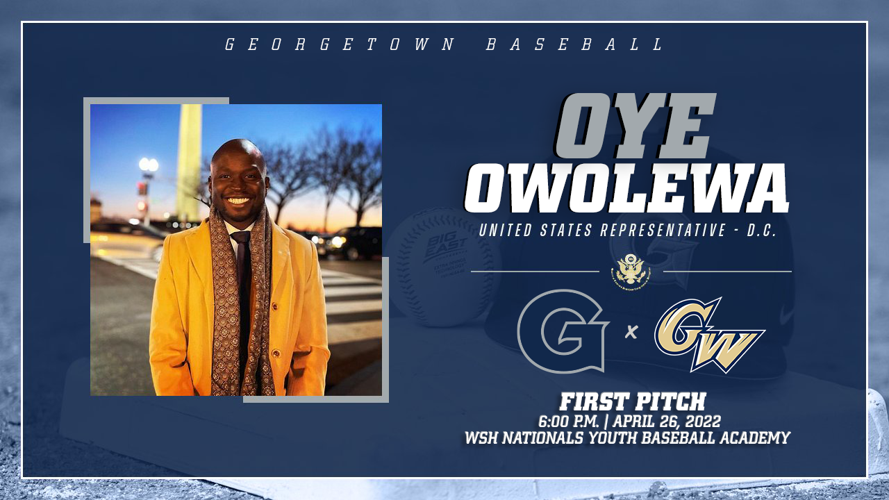 Georgetown to Face GW on Tuesday, U.S. Representative Oye Owolewa to ...