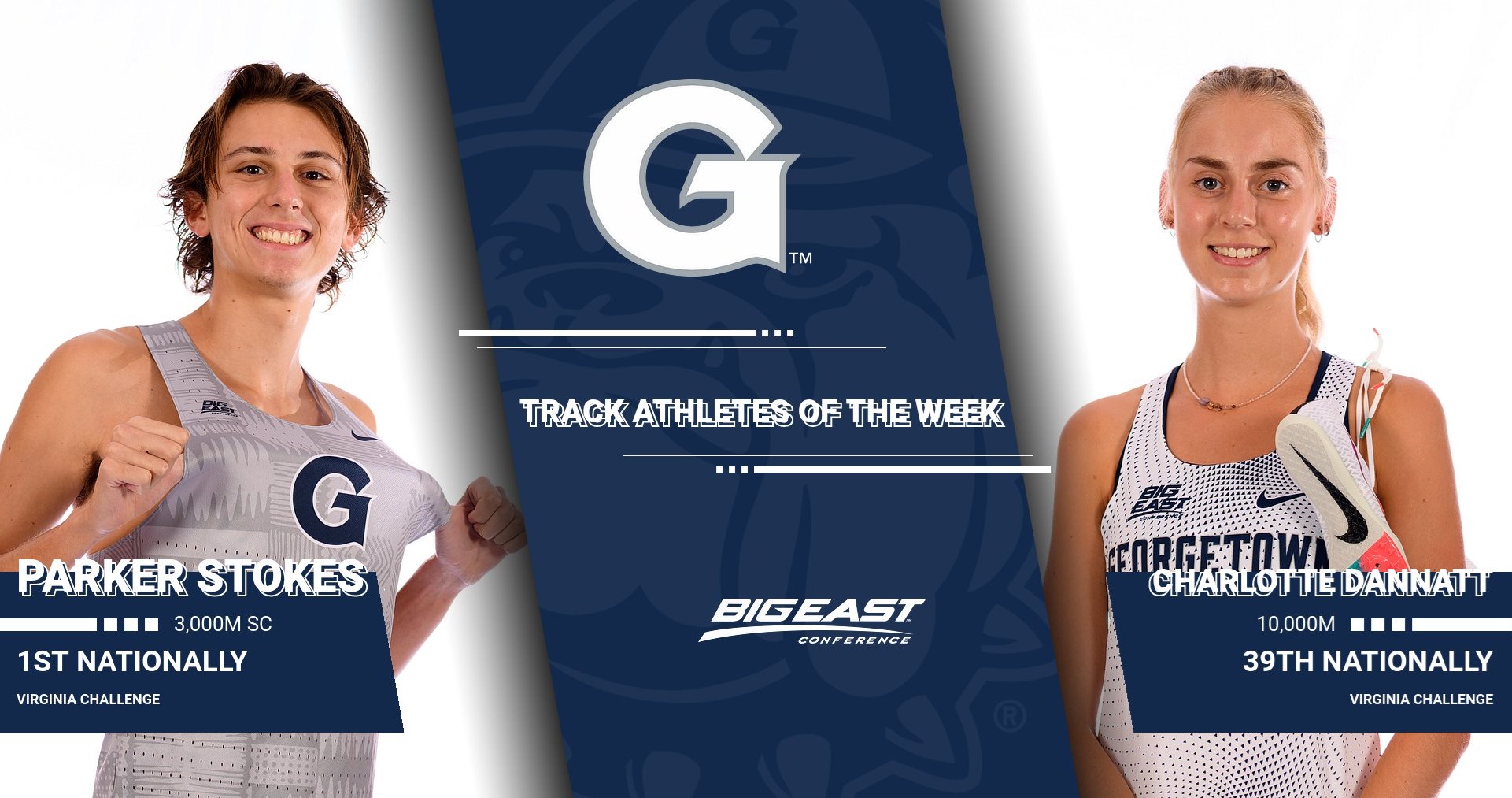 Georgetown Sweeps BIG EAST Track Athletes in Back-to-Back Weeks ...