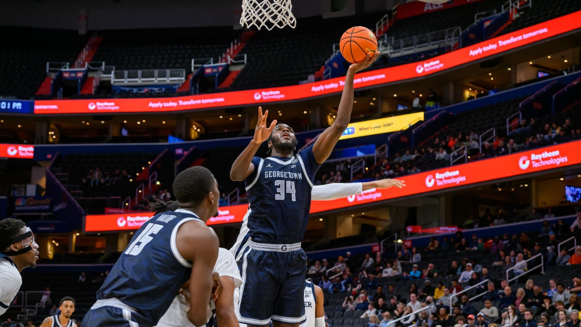 Qudus Wahab - Men's Basketball - Georgetown University Athletics