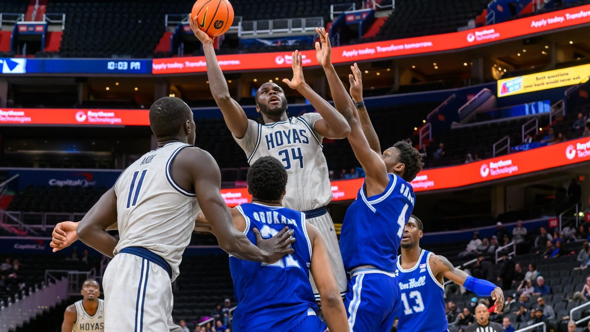 Qudus Wahab - Men's Basketball - Georgetown University Athletics