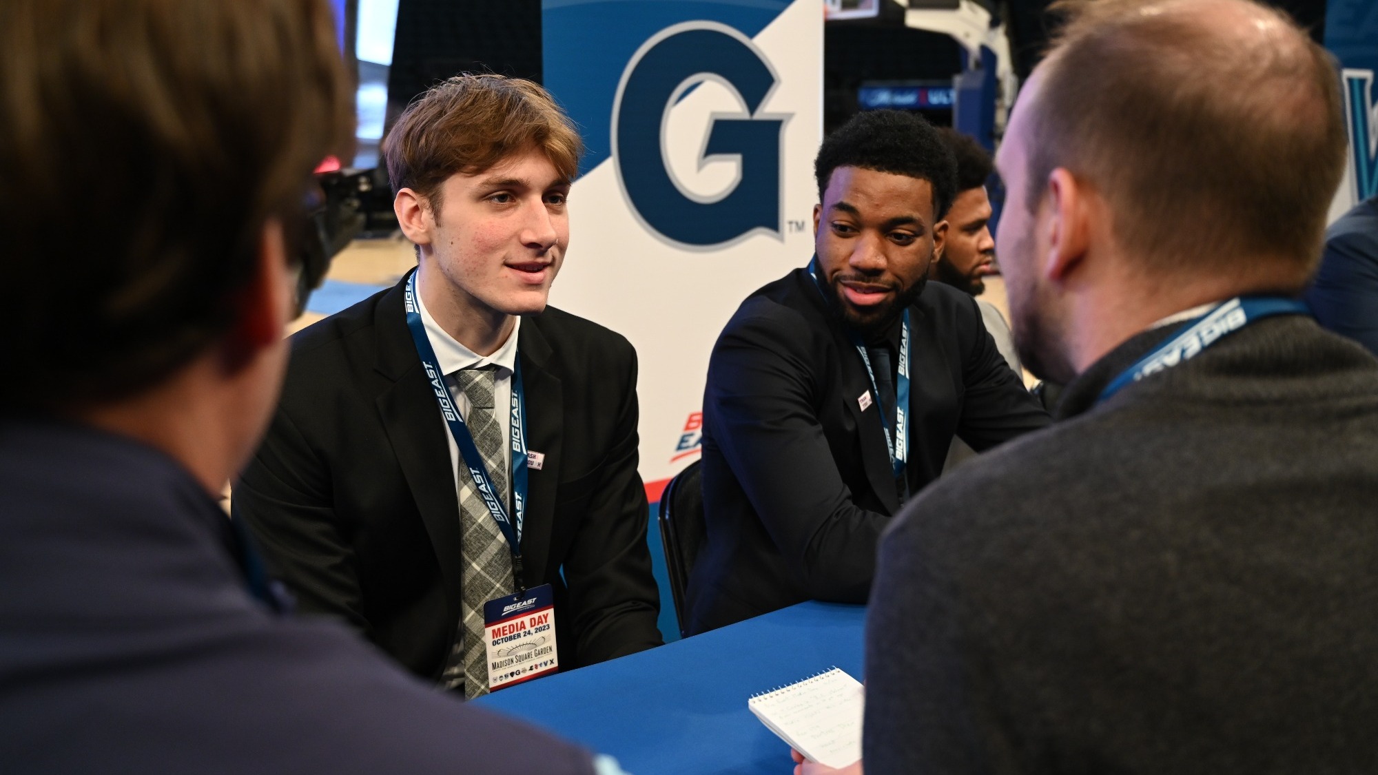 Hoyas Participate in Media Day at MSG, Selected Eighth in BIG EAST ...