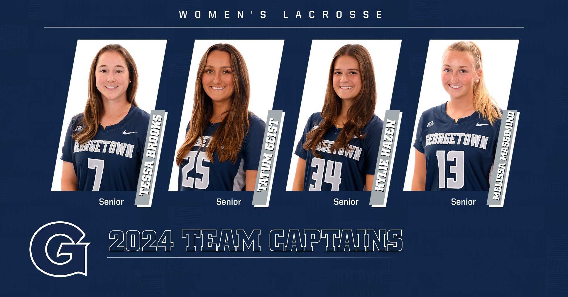Women’s Lacrosse Announces Four Captains for 2024 Season - Georgetown ...