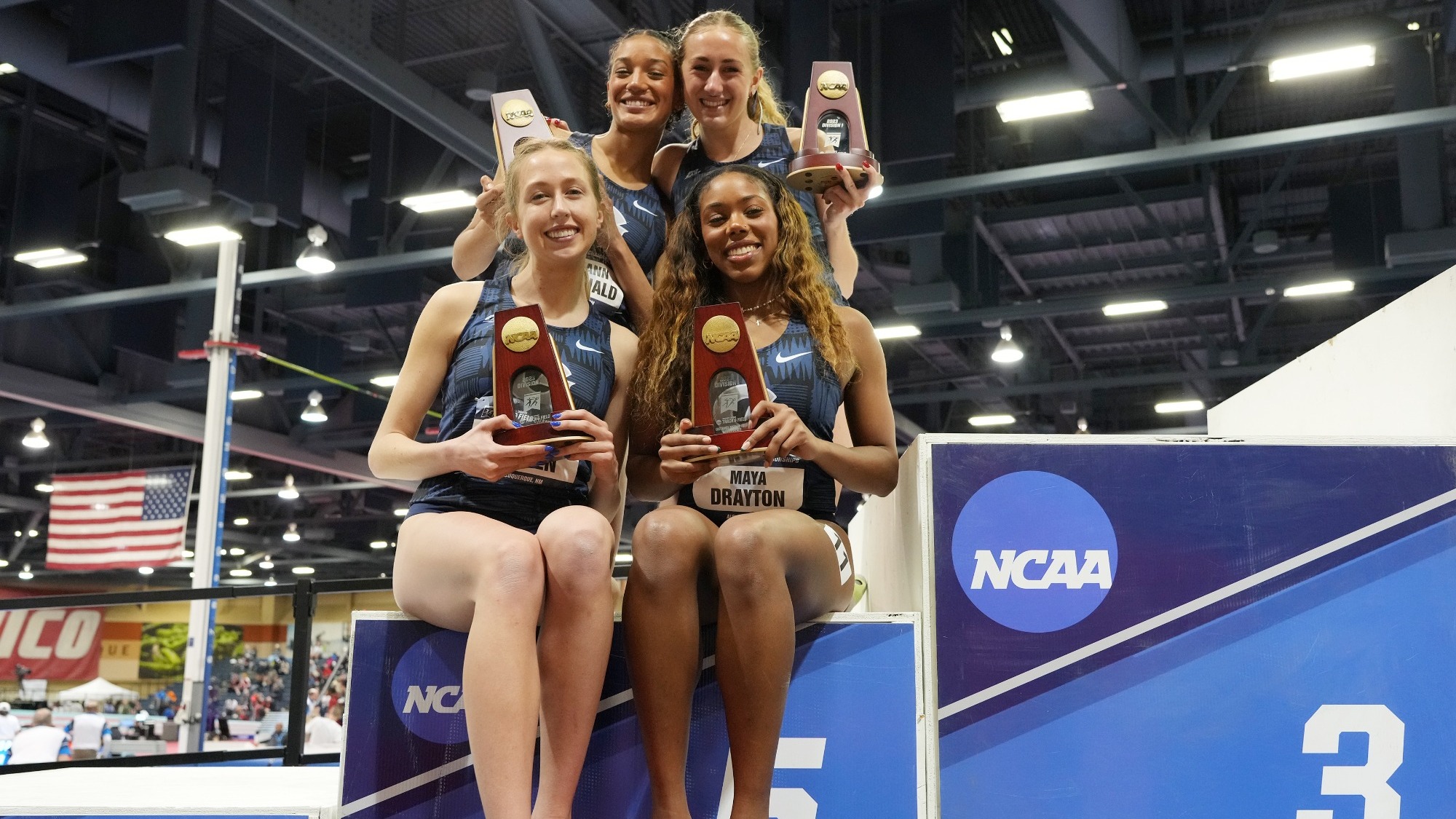 Georgetown Women’s Distance Medley Relay Team Finishes Fifth at NCAA ...