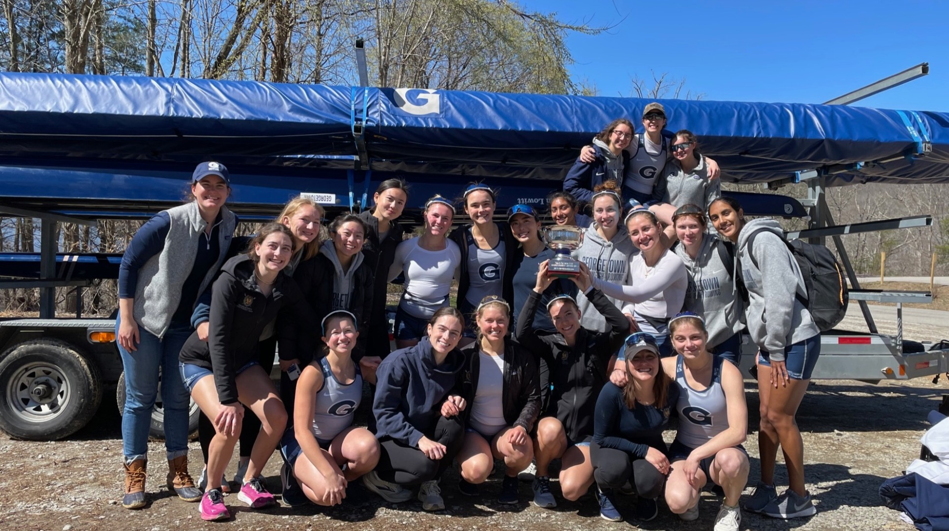 Women's Rowing Wins Radcliffe Duel in Spring Season Opener - Georgetown ...