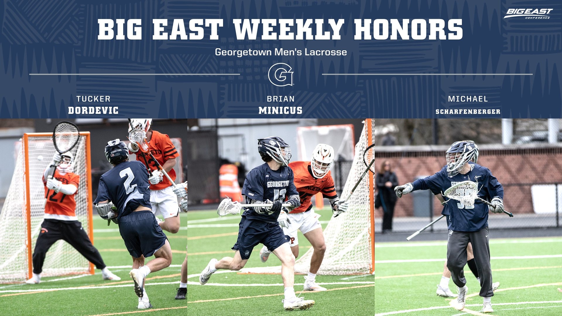 Dordevic Named BIG EAST Attack Player of the Week; Minicus and ...