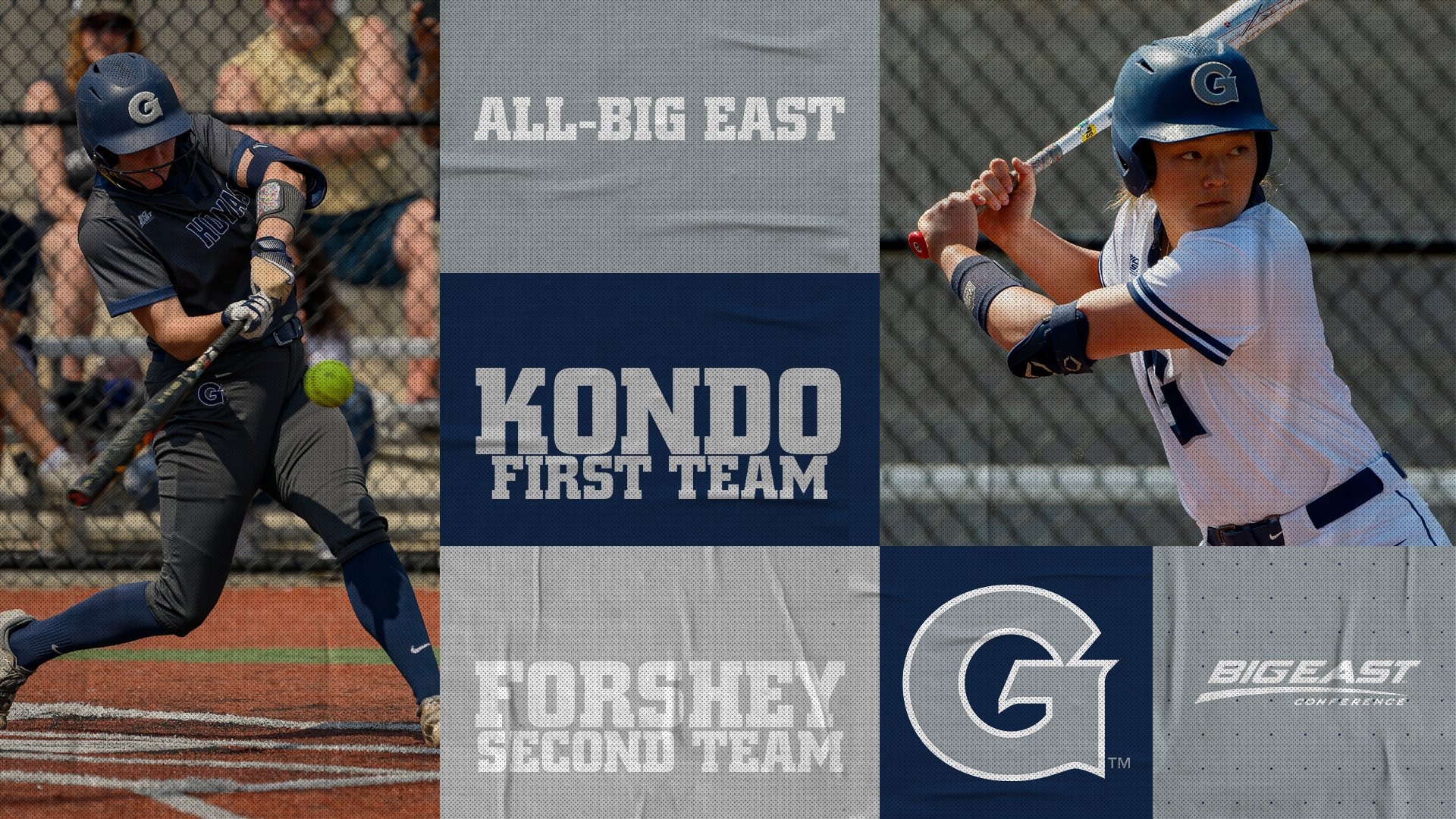 Kondo and Forshey Earn All-BIG EAST Honors - Georgetown University ...