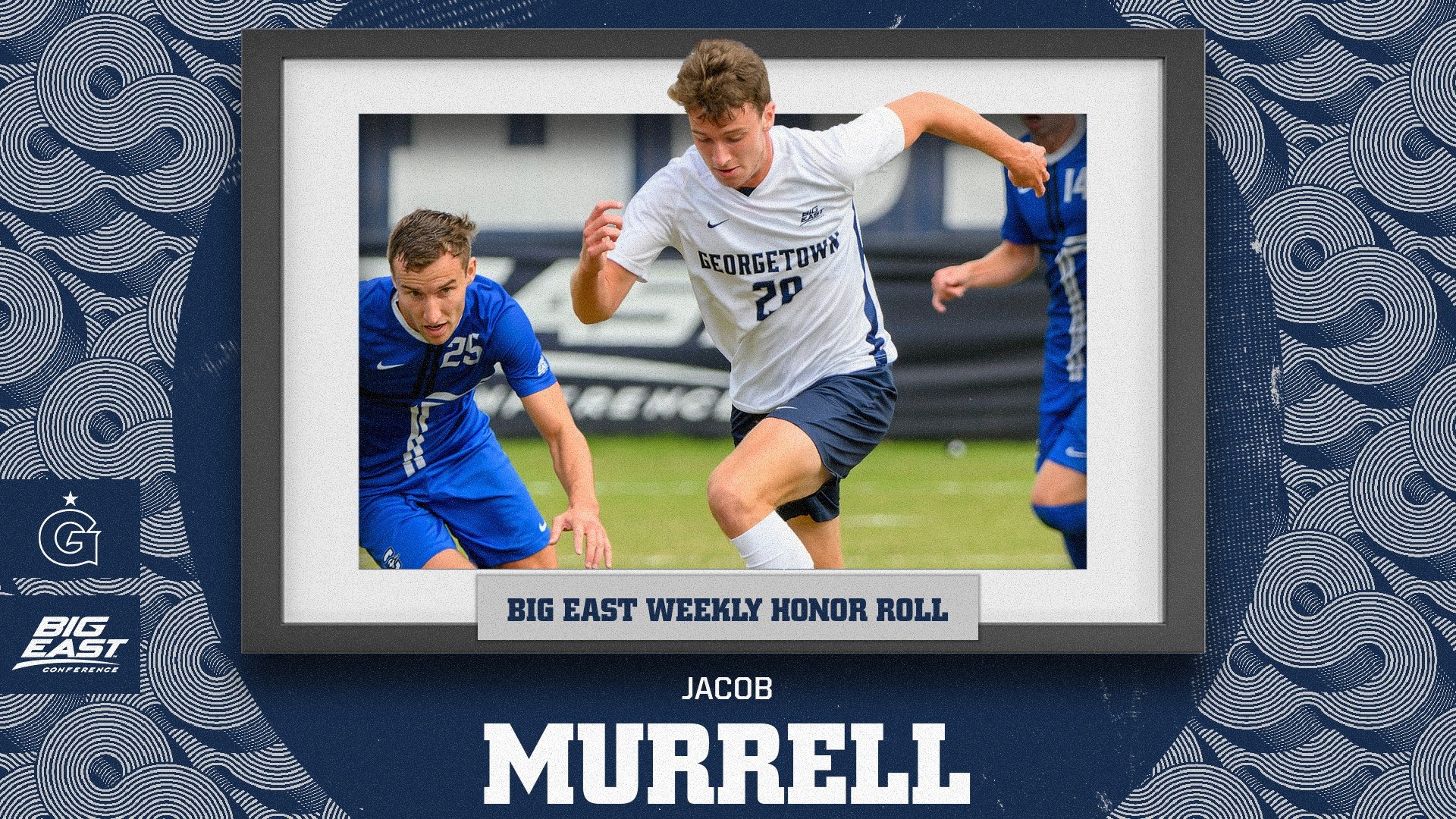 Murrell Named to BIG EAST Weekly Honor Roll - Georgetown University ...