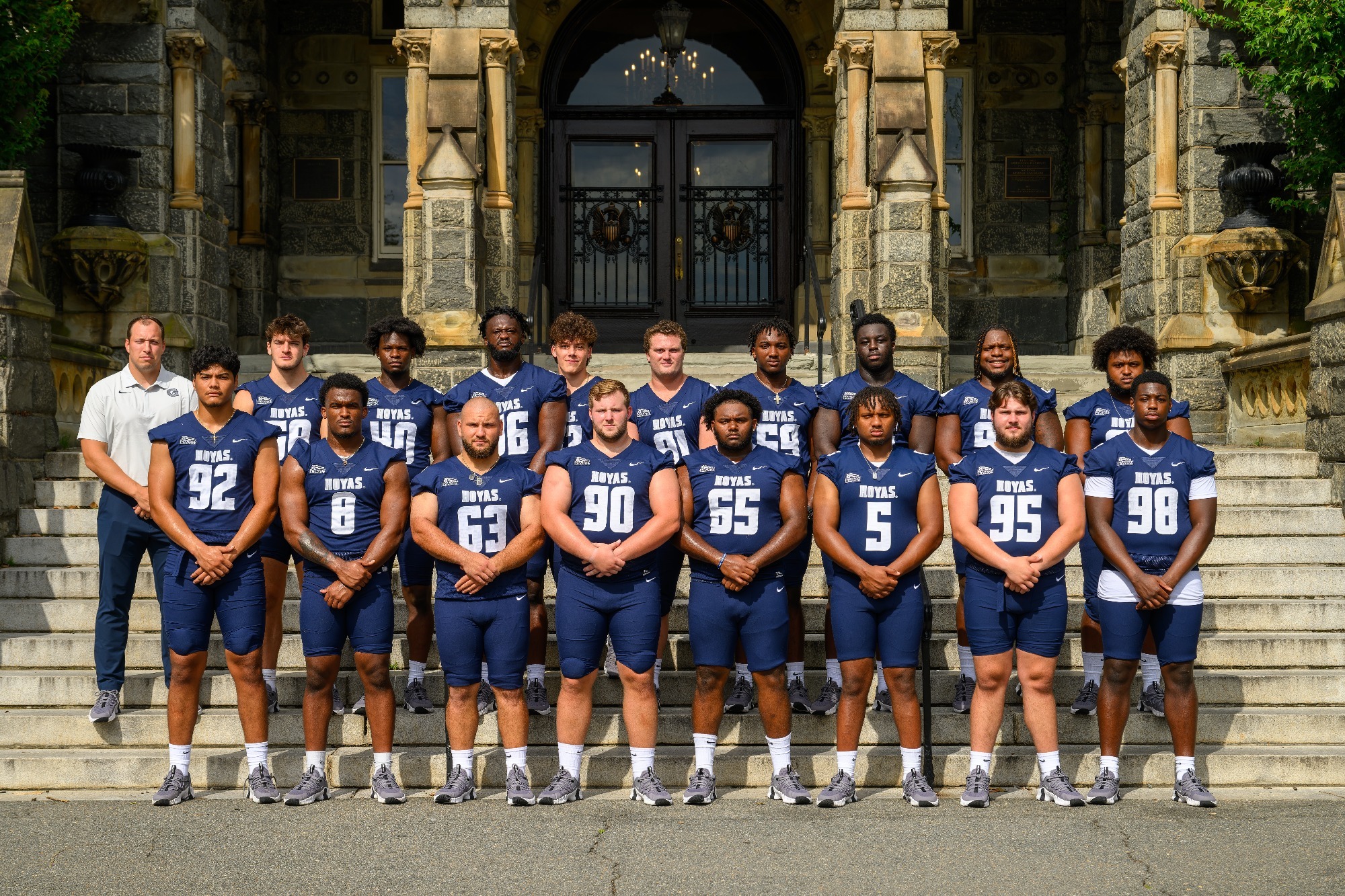 2023 Positional Preview: Defensive Line - Georgetown University Athletics