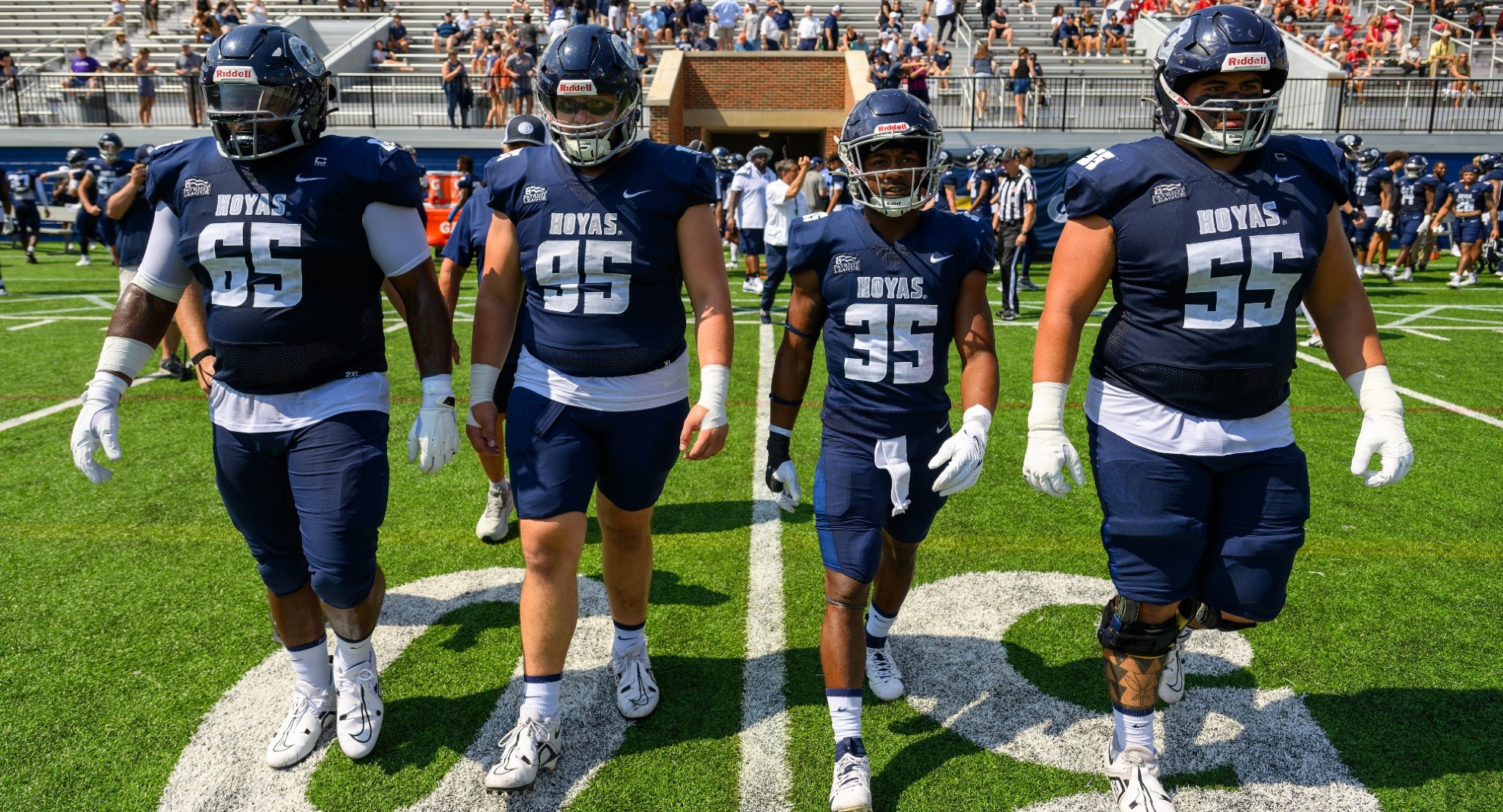 Football to Host Stonehill - Georgetown University Athletics
