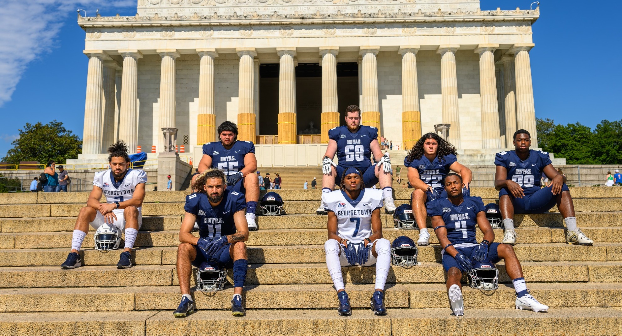 Hoyas Down Marist 49-7 in Season Opener - Georgetown University Athletics