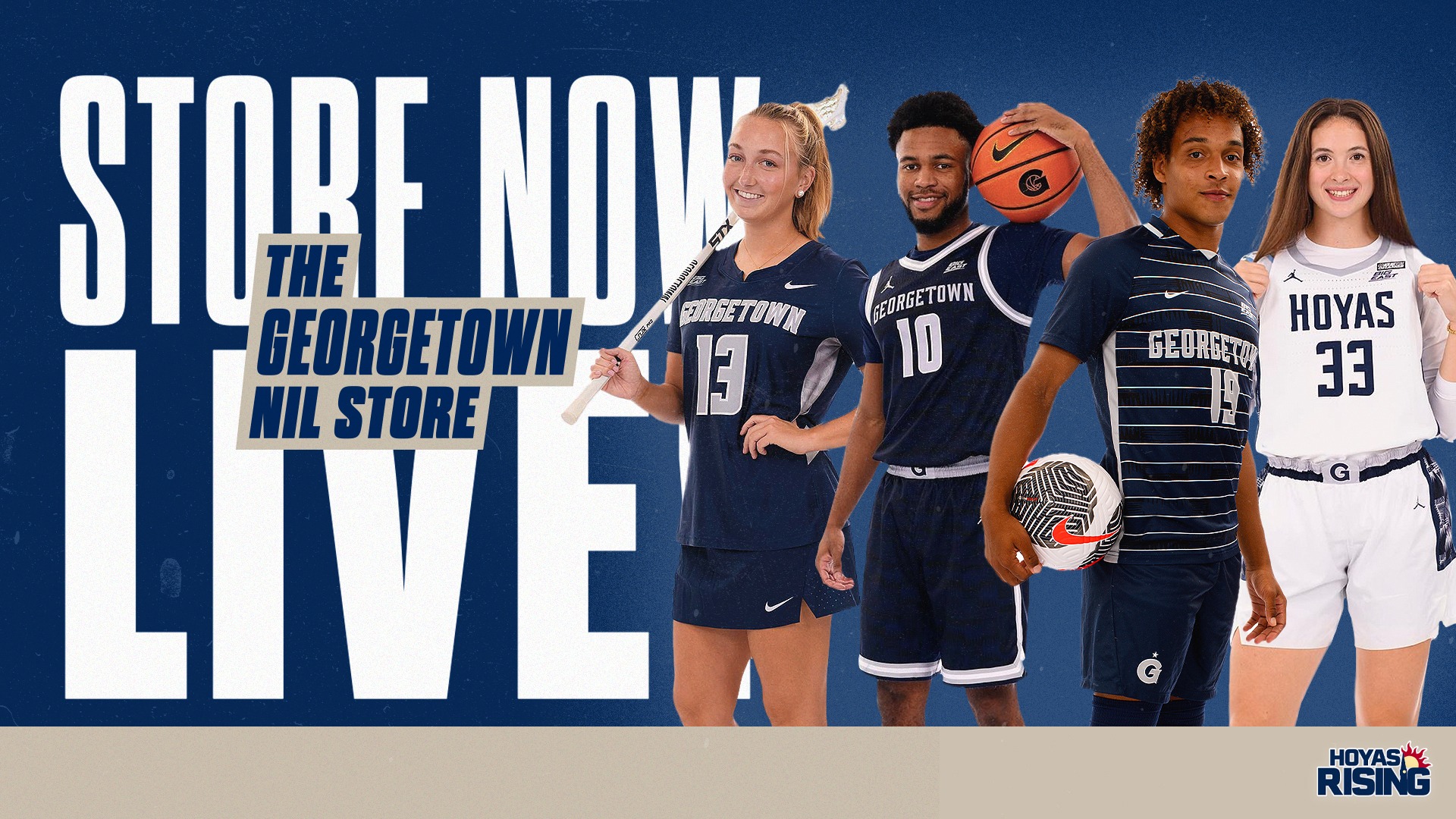Officially Licensed Georgetown NIL Store Opens in Collaboration with ...