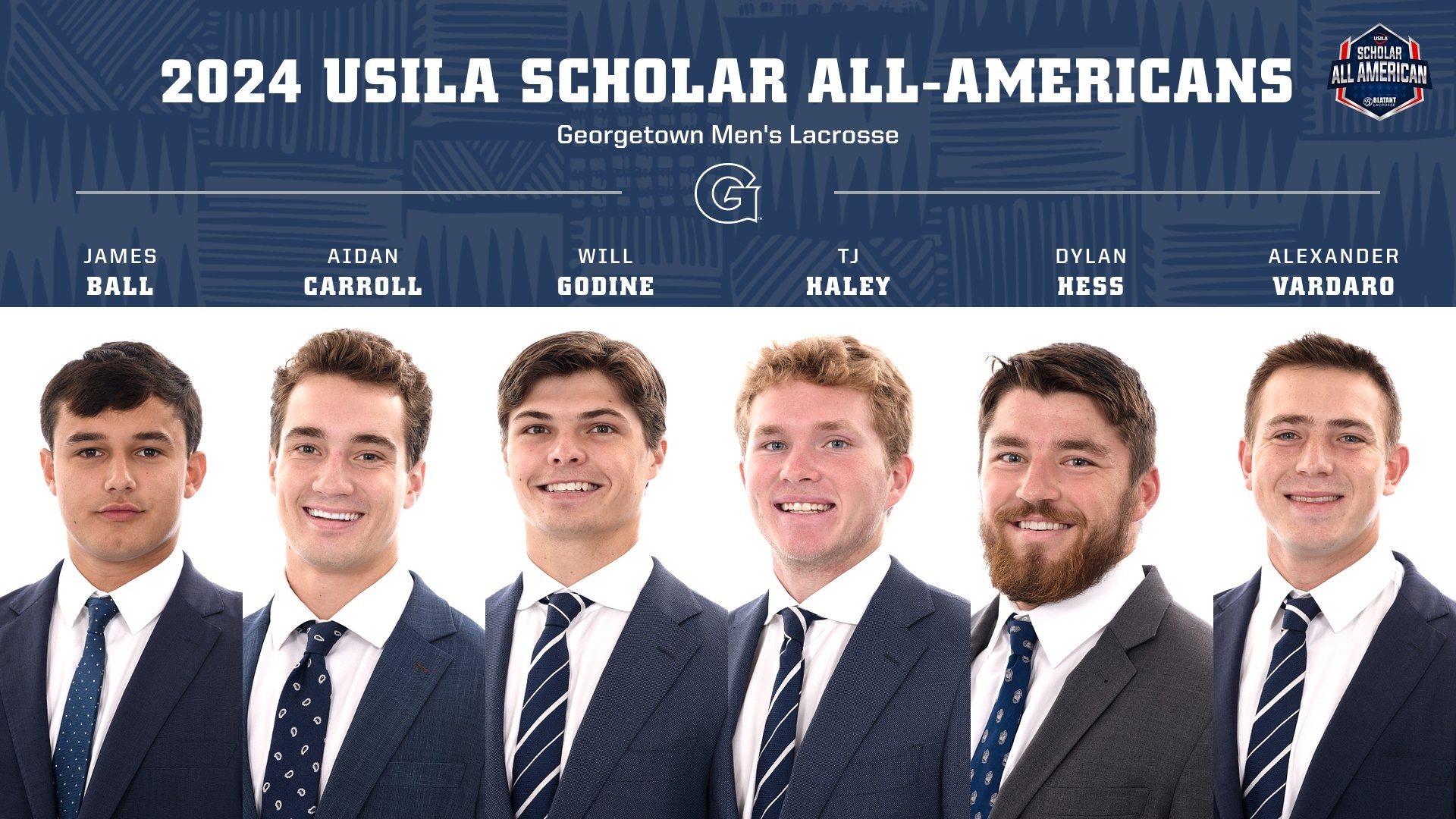 Six Hoyas Named USILA All-Americans - Georgetown University Athletics