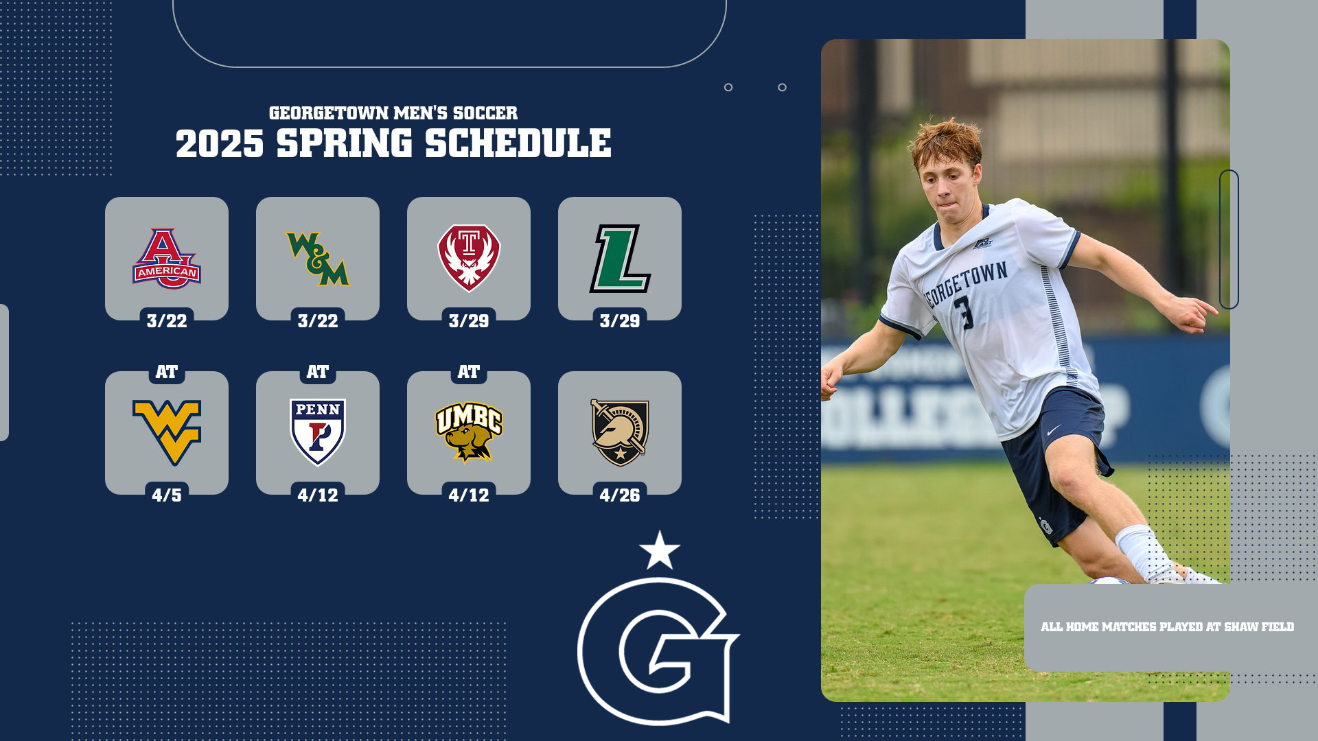 Men’s Soccer 2025 Camp Registrations Now Open - Georgetown University ...